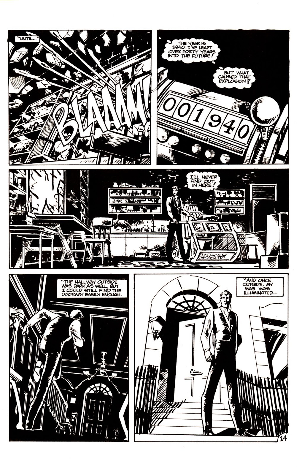 Read online The Time Machine comic - Issue #1