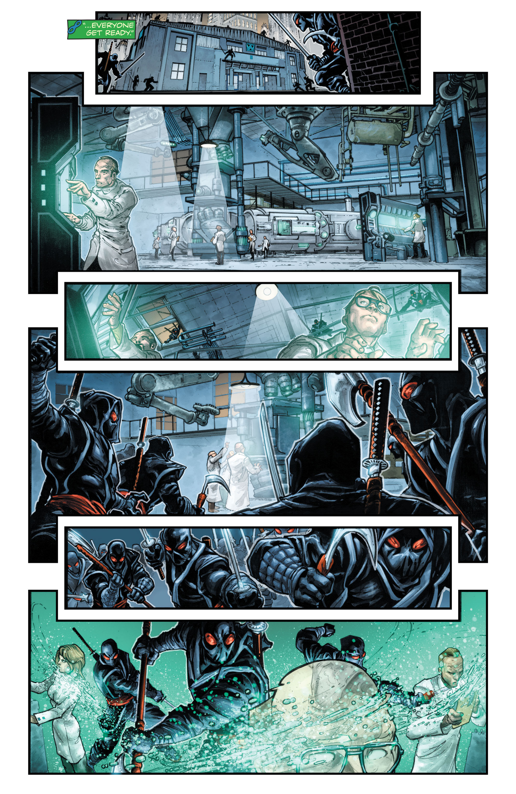 Read online Batman/Teenage Mutant Ninja Turtles comic - Issue #1