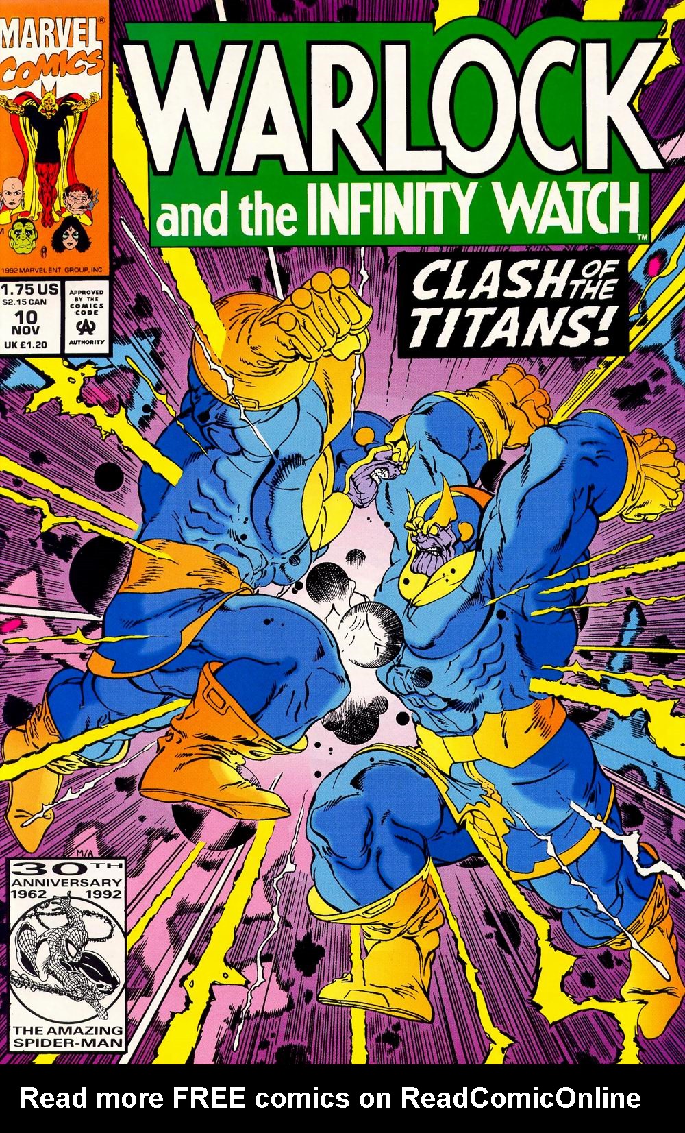 Read online Warlock and the Infinity Watch comic - Issue #10