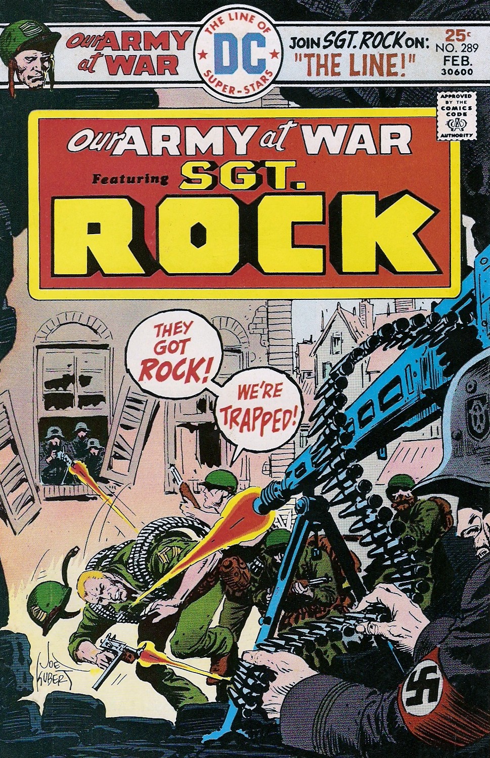 Read online Our Army at War (1952) comic - Issue #289