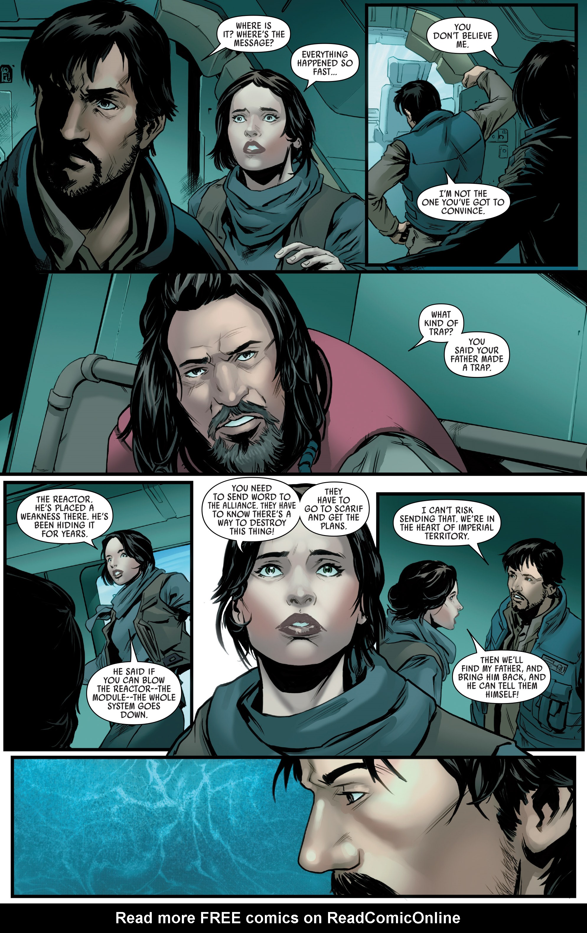 Read online Star Wars: Rogue One Adaptation comic - Issue #3