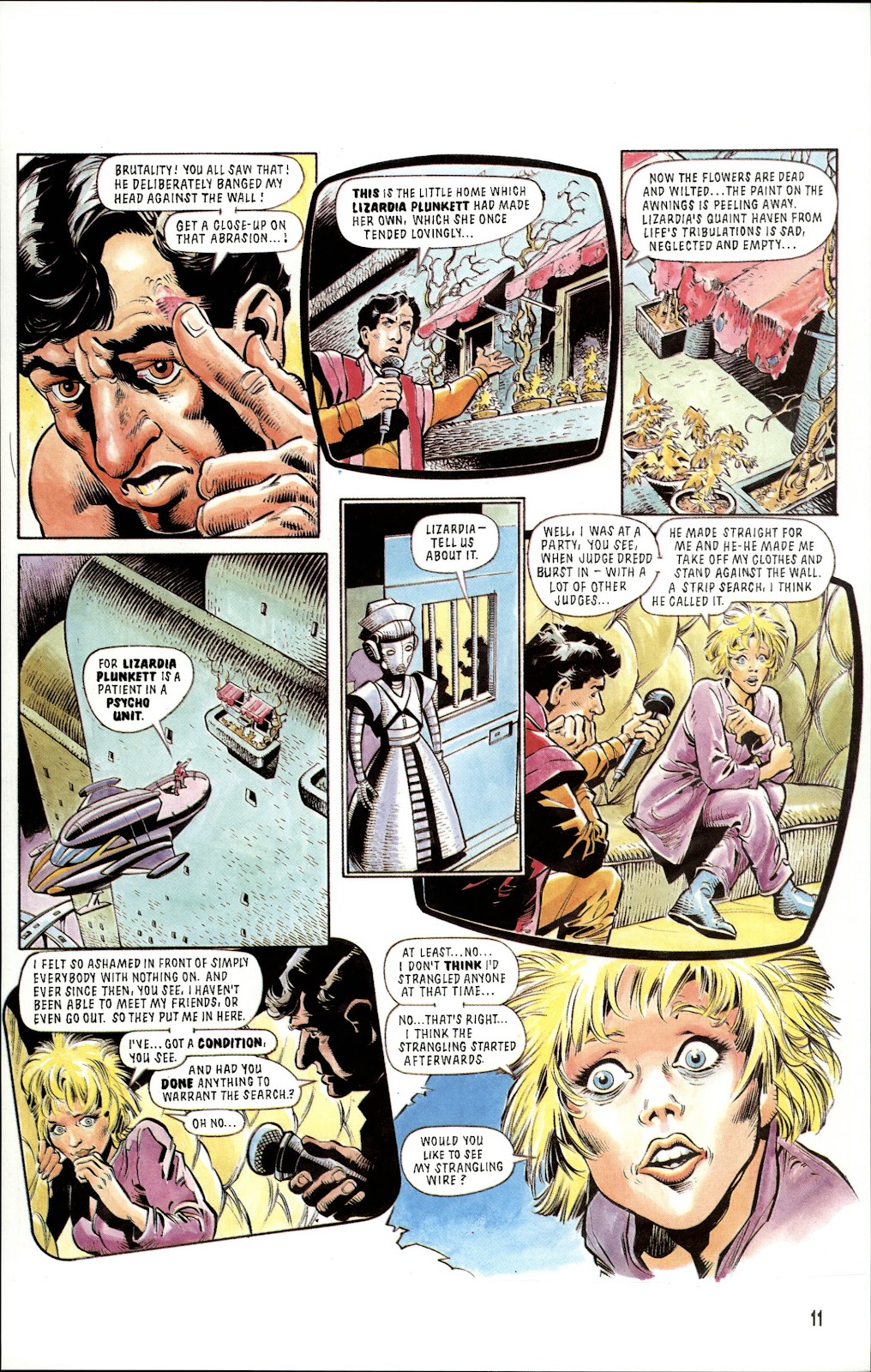 Read online Dredd Rules! comic - Issue #9