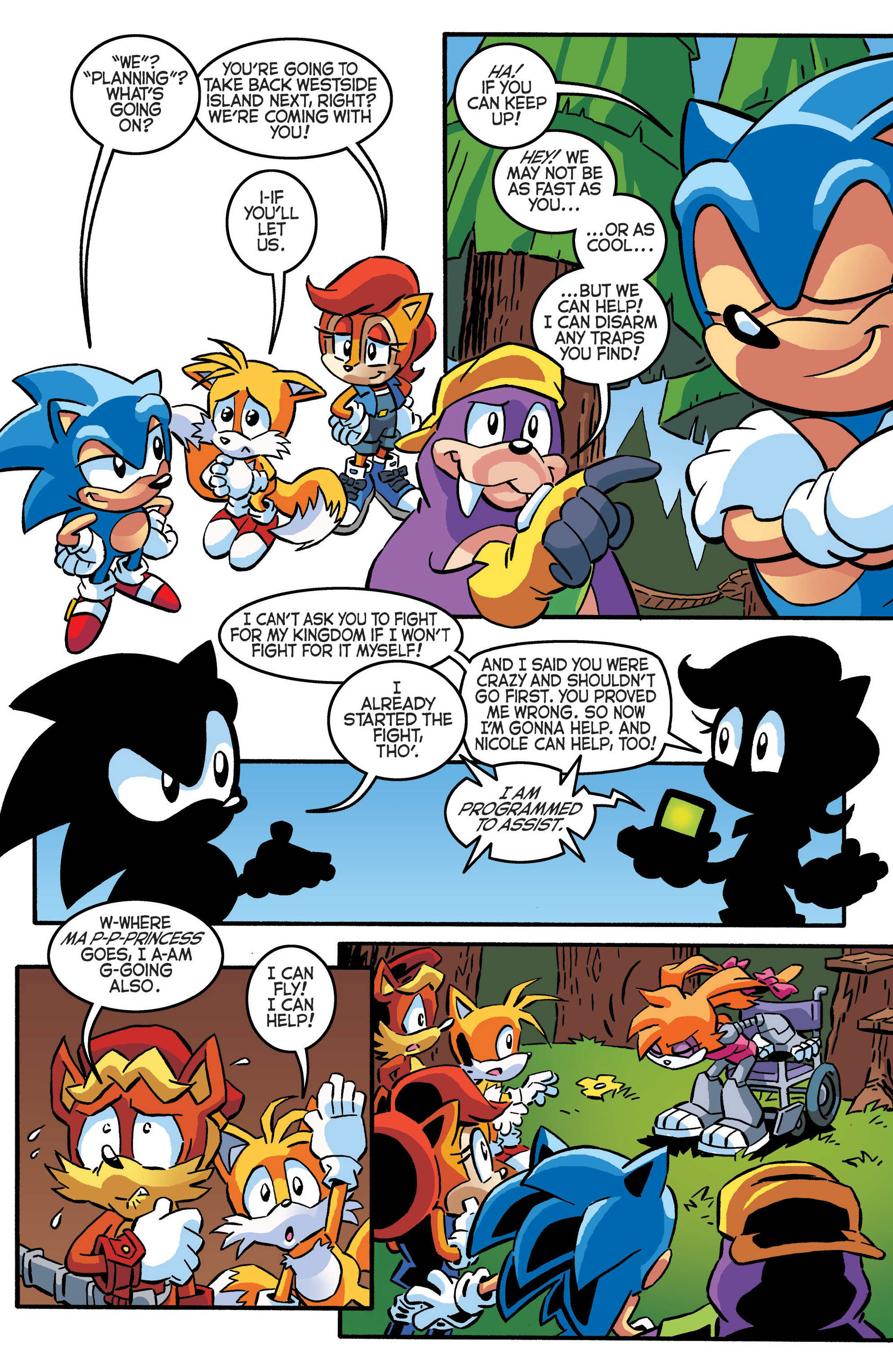 Read online Sonic The Hedgehog comic - Issue #288