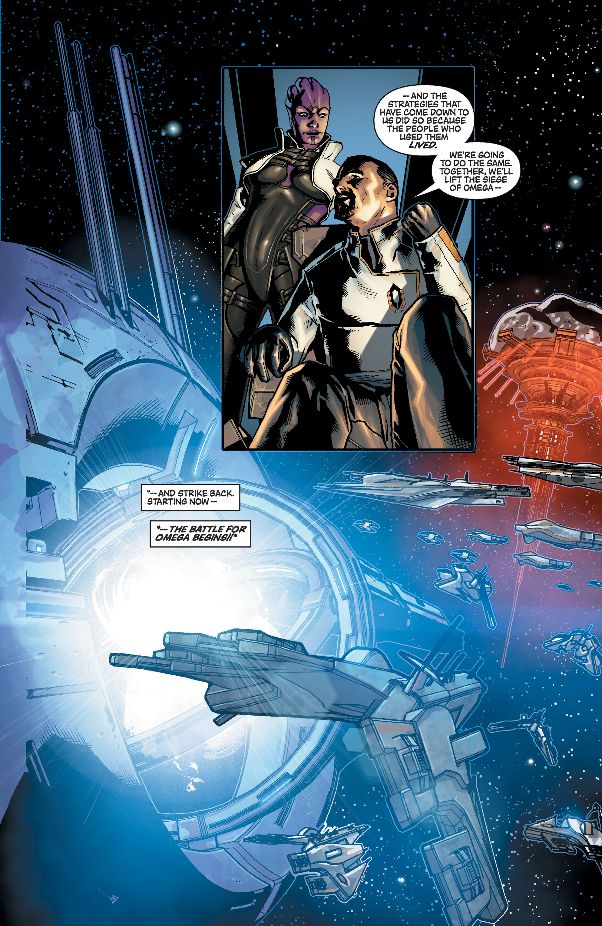 Read online Mass Effect: Invasion comic - Issue # TPB