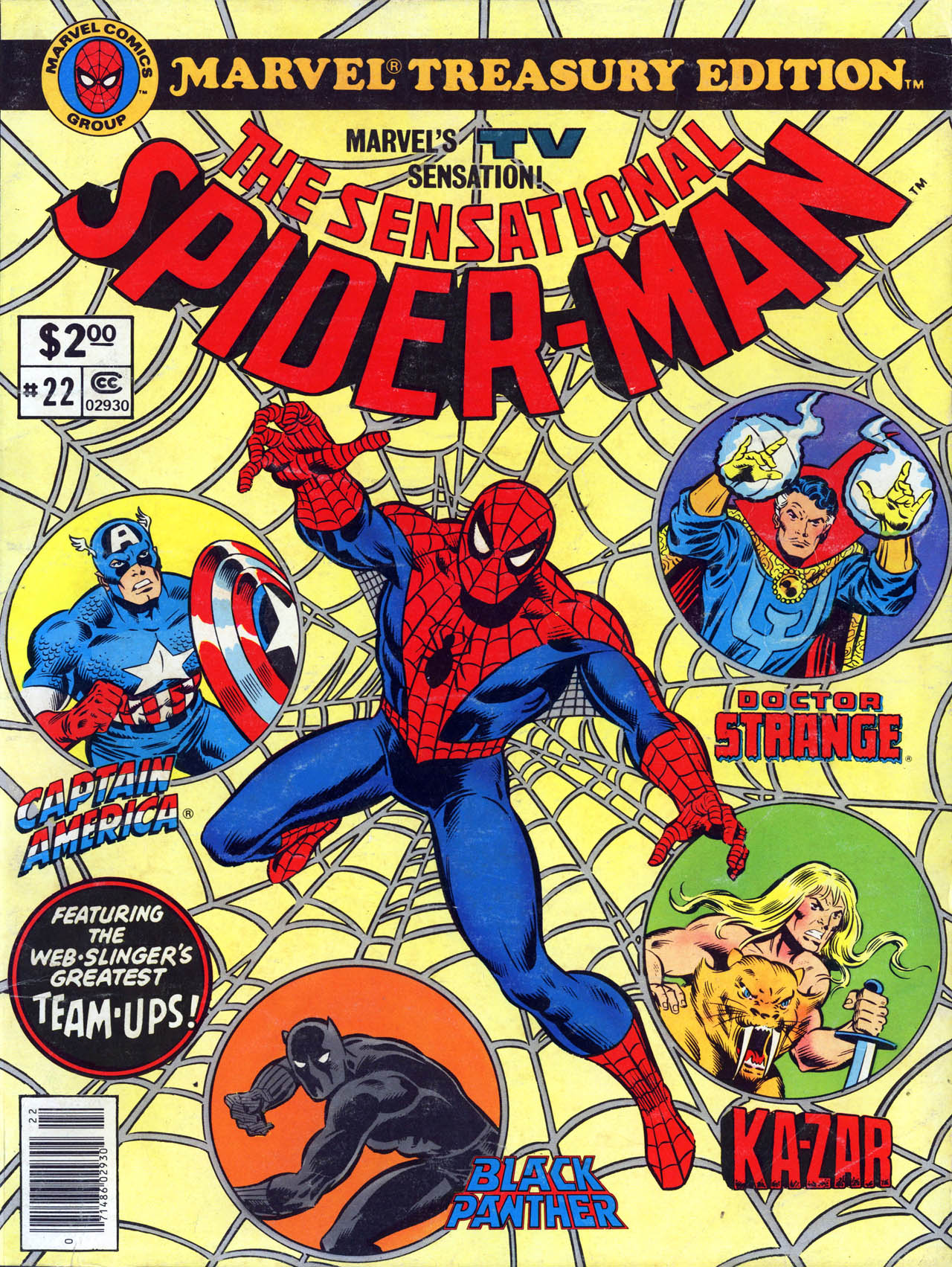 Read online Marvel Treasury Edition comic - Issue #22
