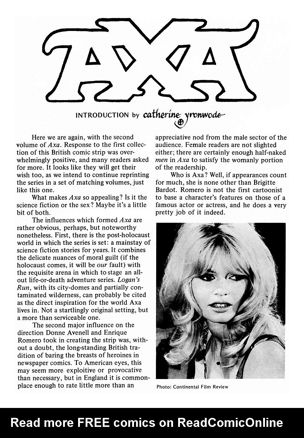 Read online Axa comic - Issue #2