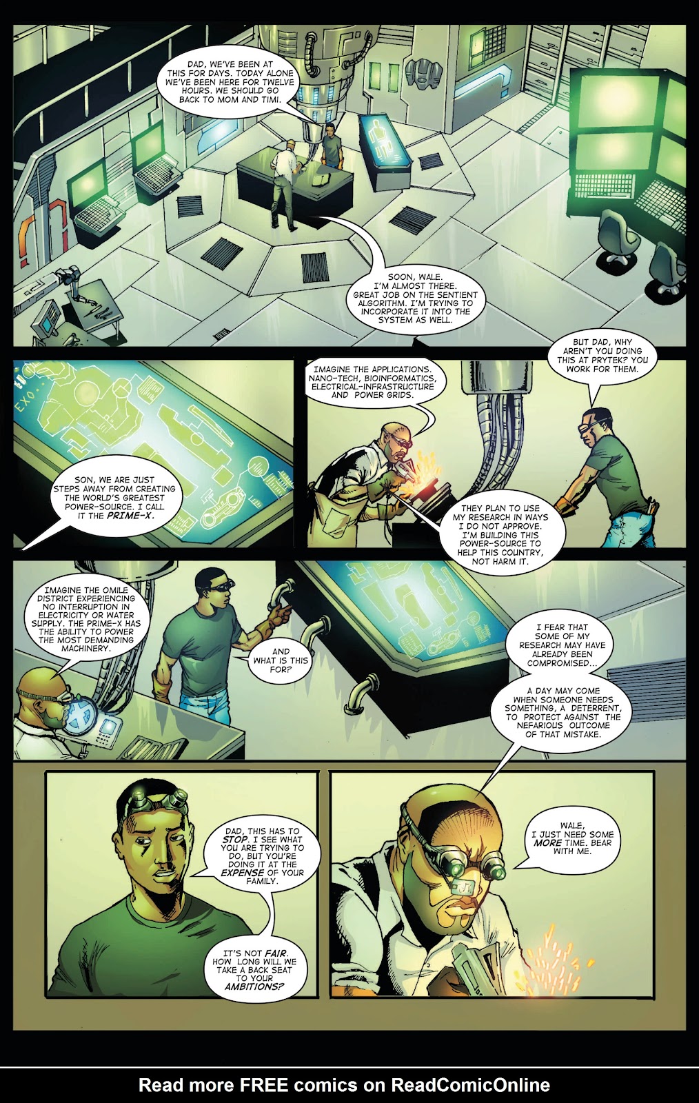 Read online E.X.O.: The Legend of Wale Williams comic - Issue # TPB 1