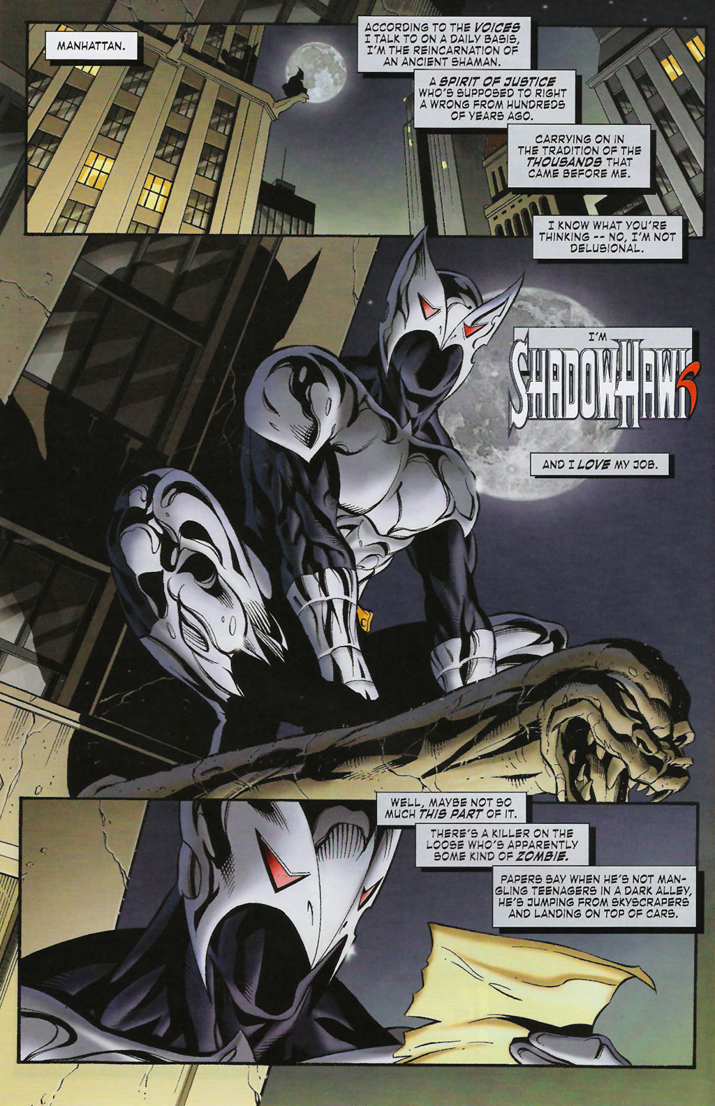 Read online ShadowHawk (2005) comic - Issue #5