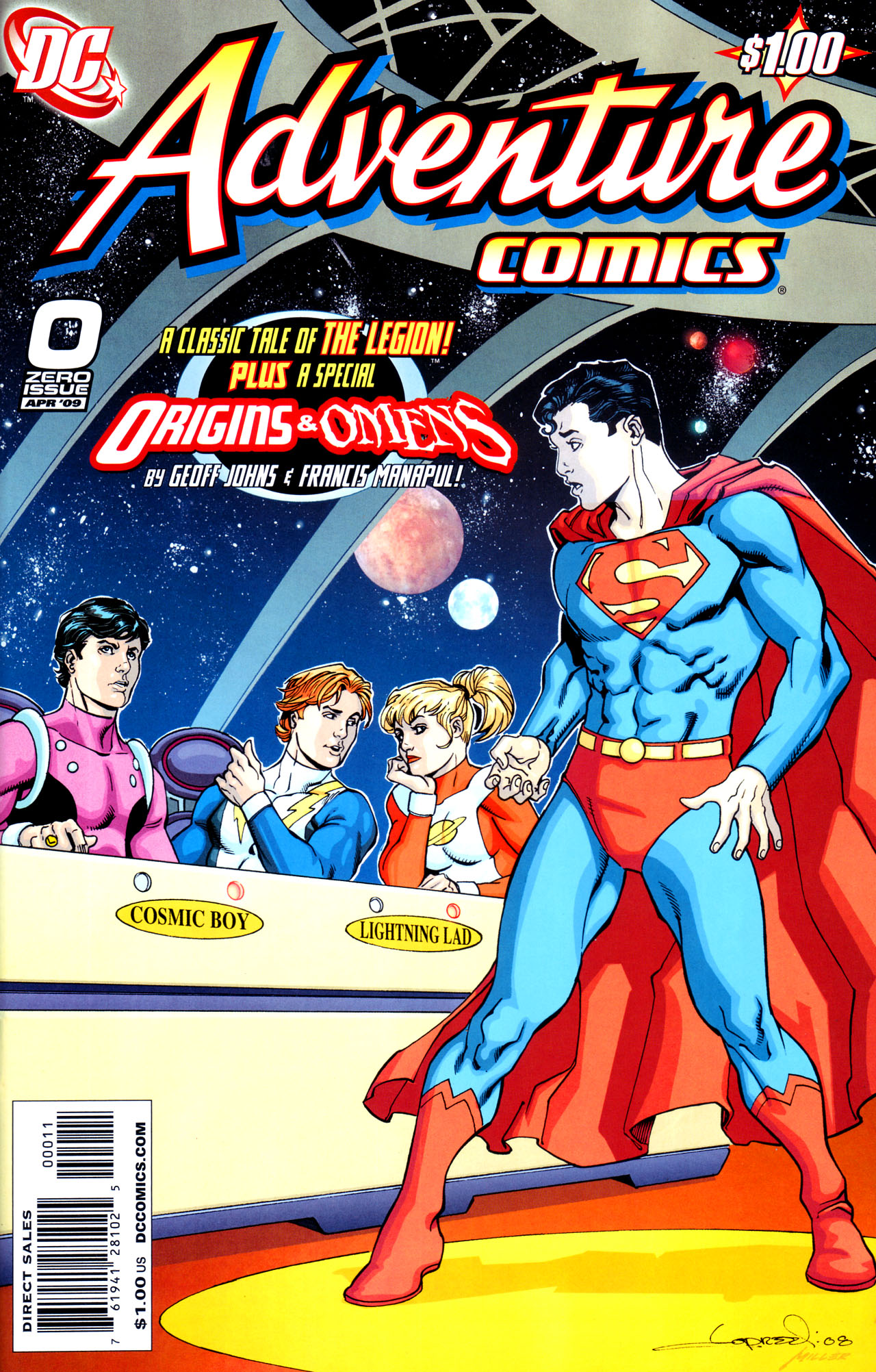 Read online Adventure Comics (2009) comic - Issue #0