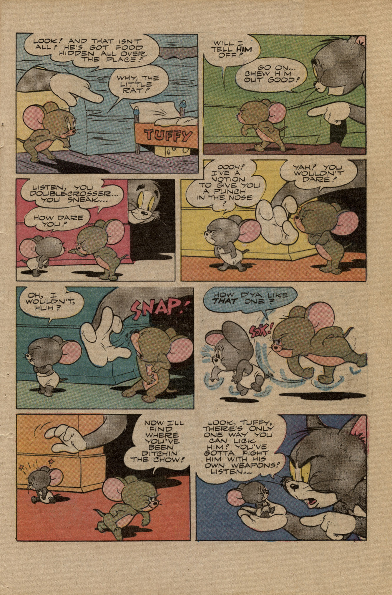Read online Tom and Jerry comic - Issue #258