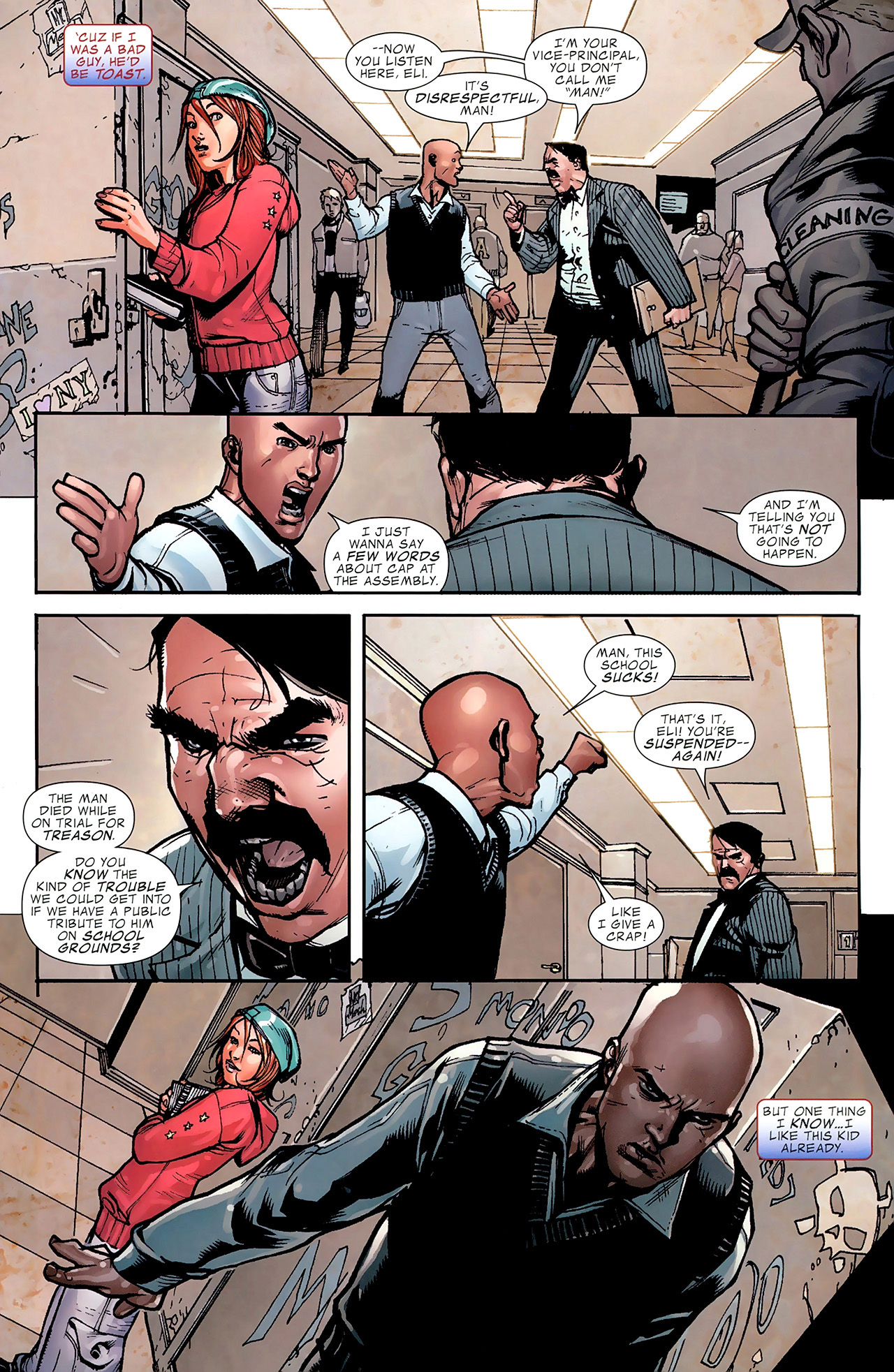 Read online Captain America (1968) comic - Issue #600