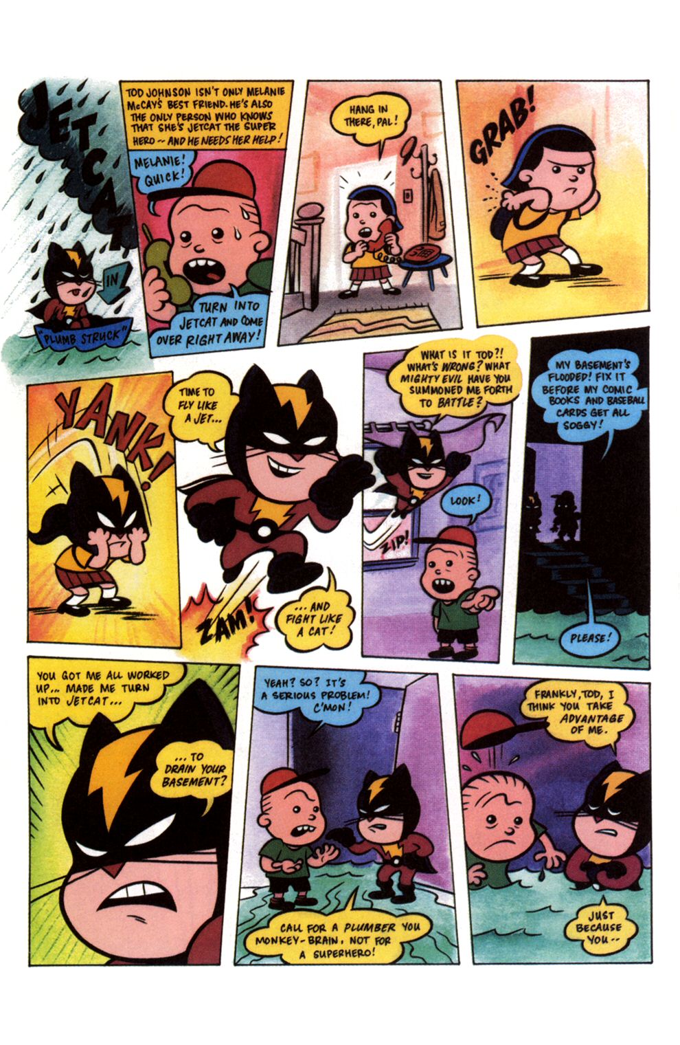 Read online Jetcat Clubhouse comic - Issue #1