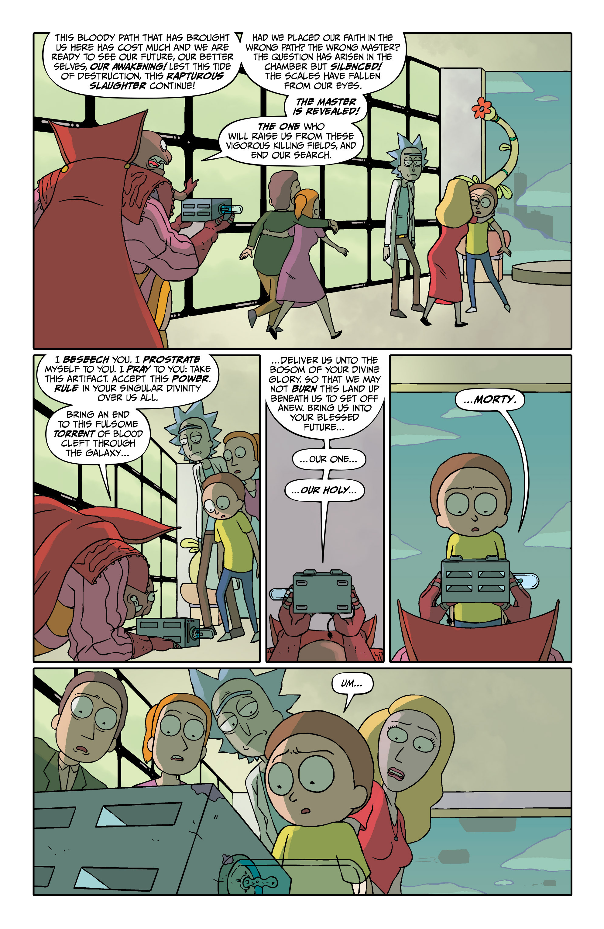 Read online Rick and Morty comic - Issue #14