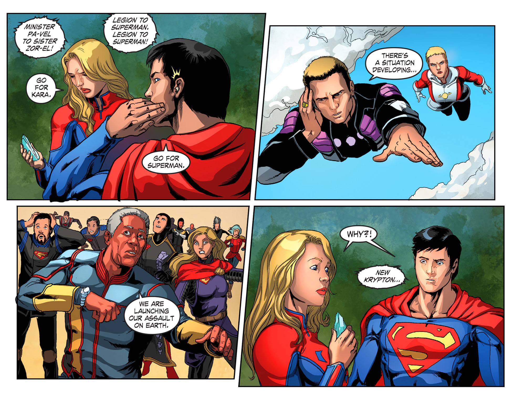Read online Smallville: Season 11 comic - Issue #51