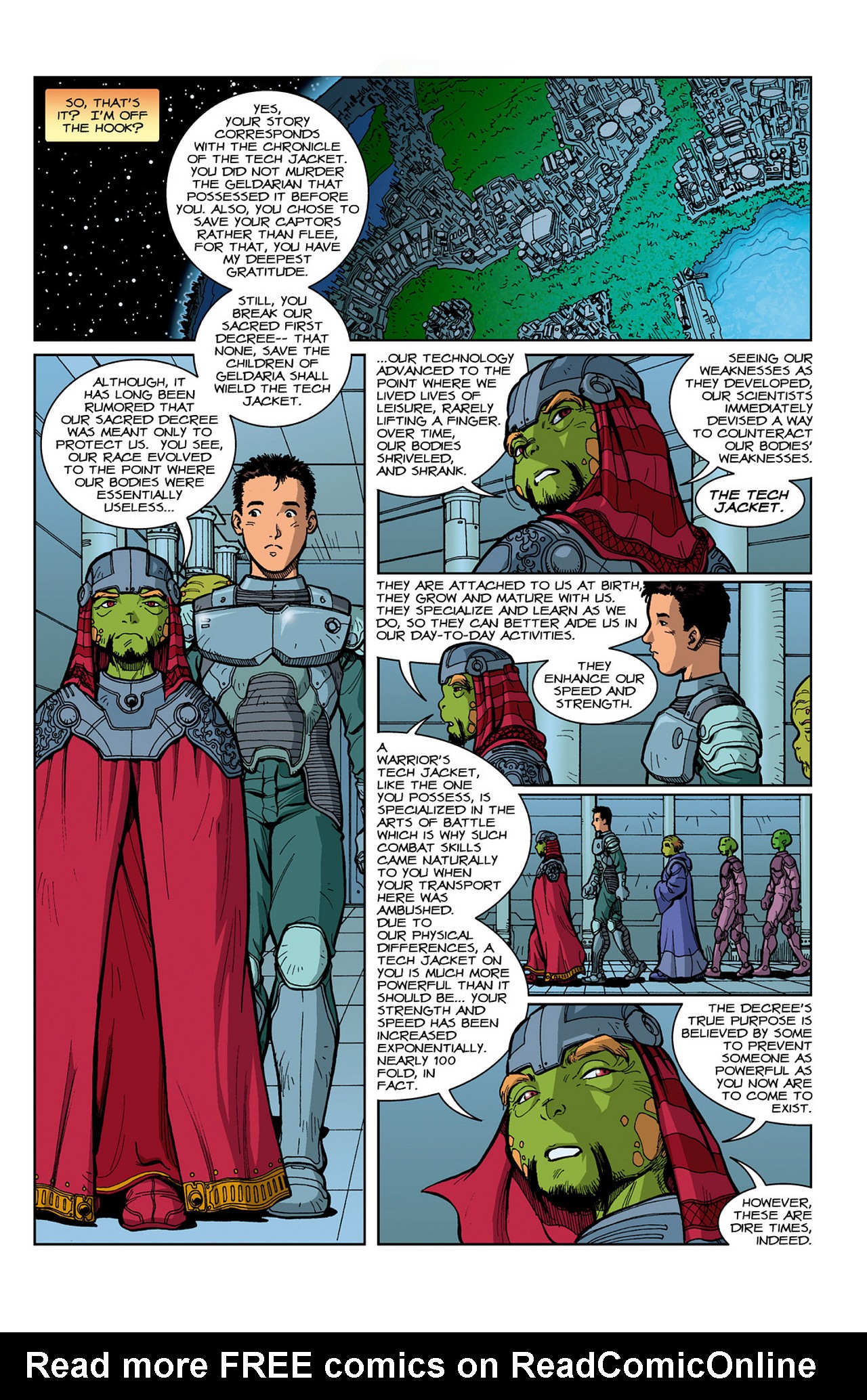 Read online Tech Jacket (2002) comic - Issue # TPB 1