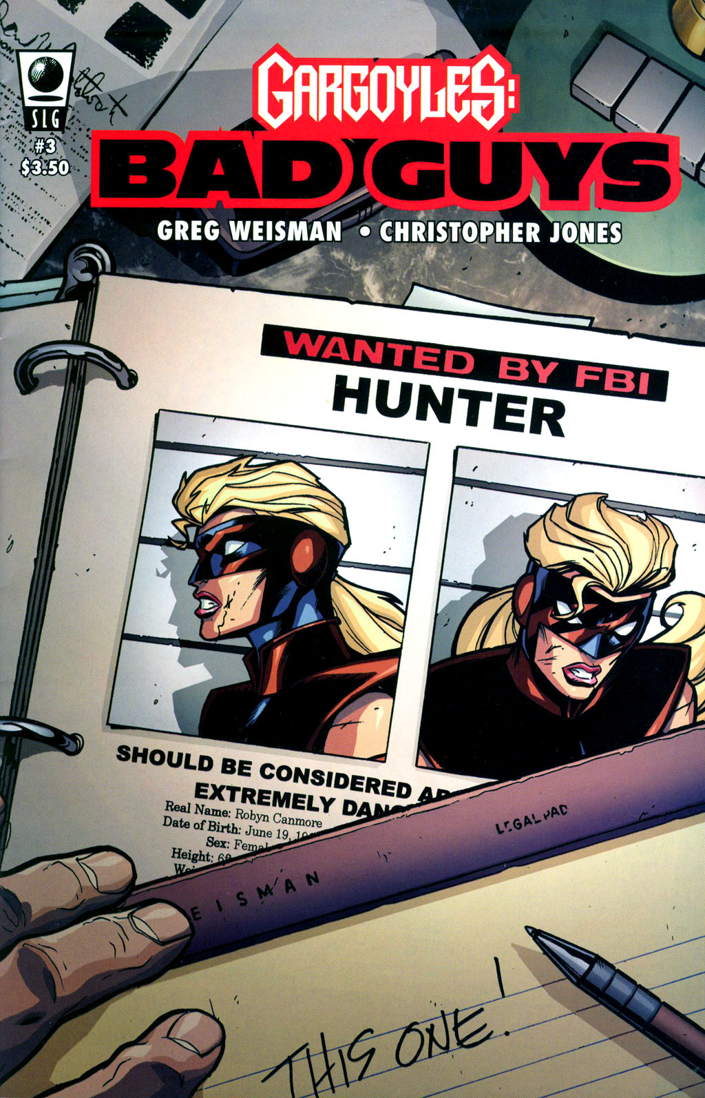 Read online Gargoyles: Bad Guys comic - Issue #3