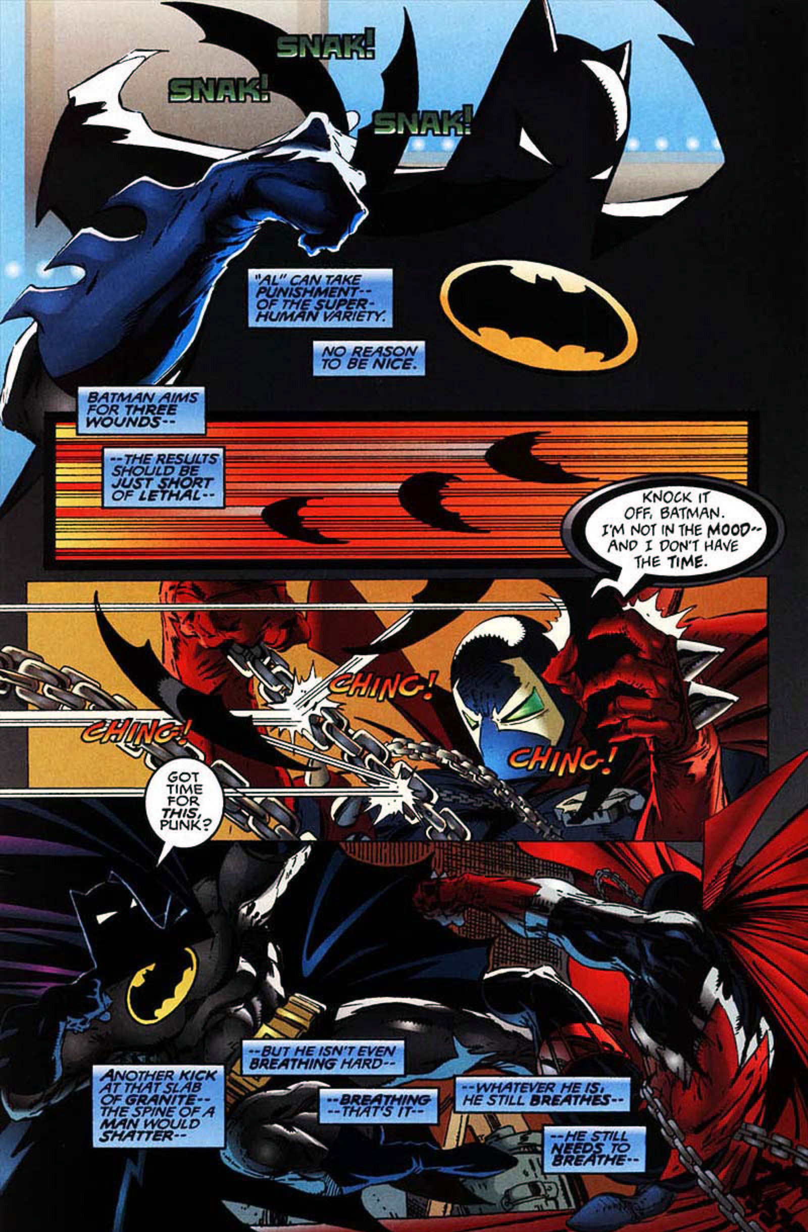 Read online Spawn-Batman comic - Issue # Full