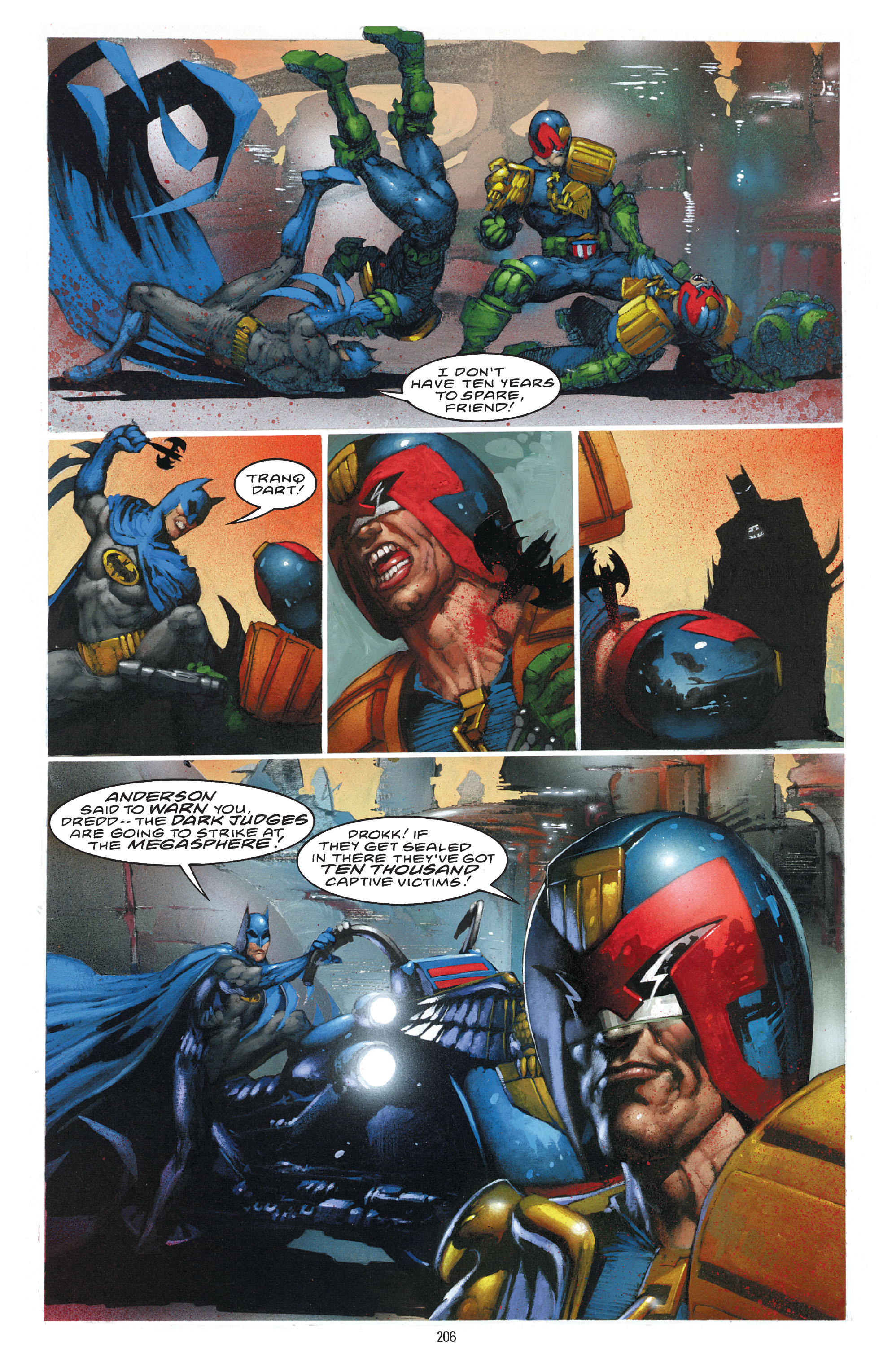 Read online Batman/Judge Dredd Collection comic - Issue # TPB (Part 2)