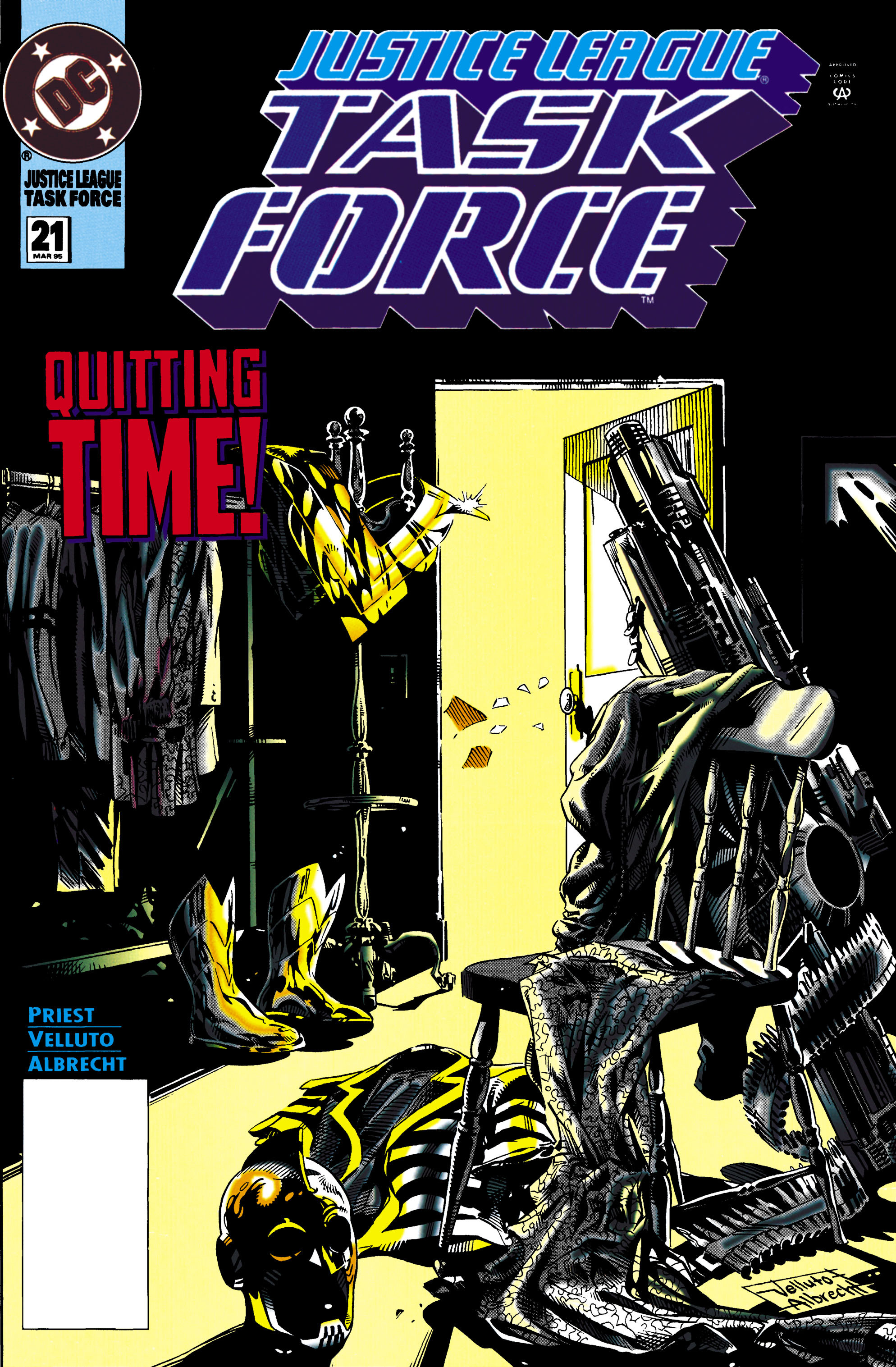 Read online Justice League Task Force comic - Issue #21