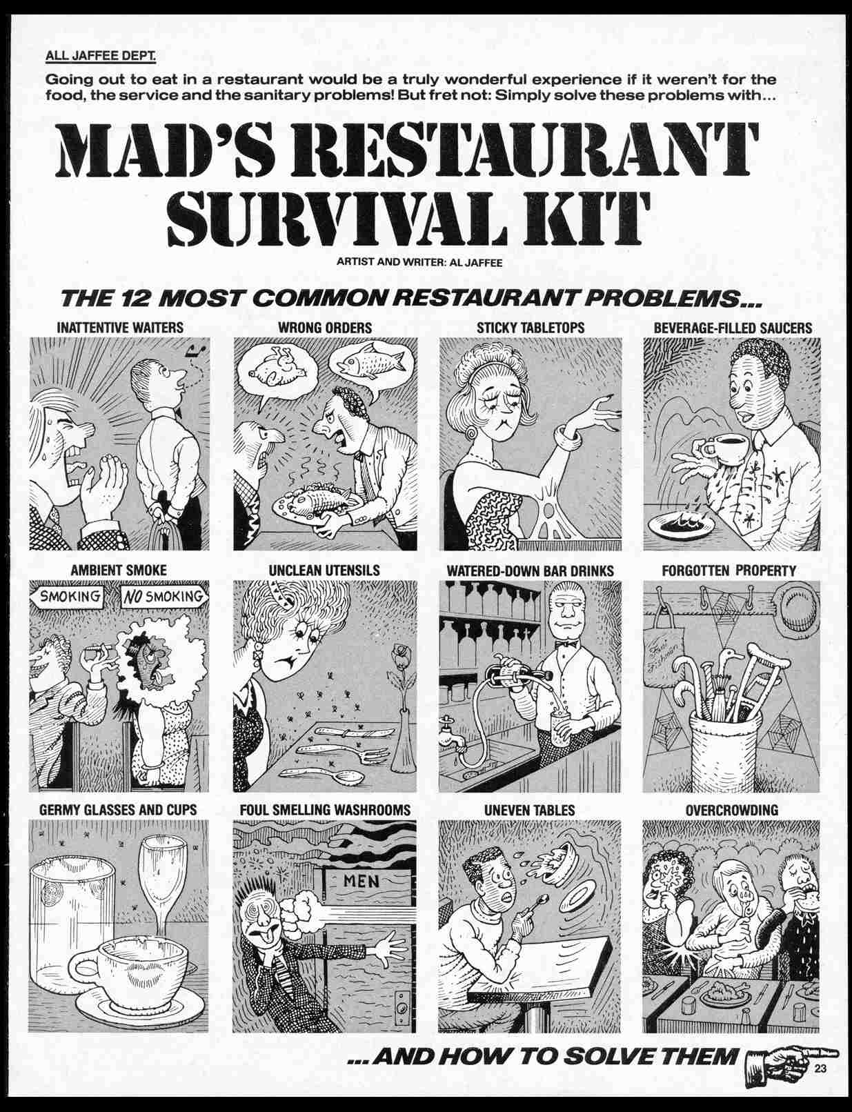 Read online MAD comic - Issue #300