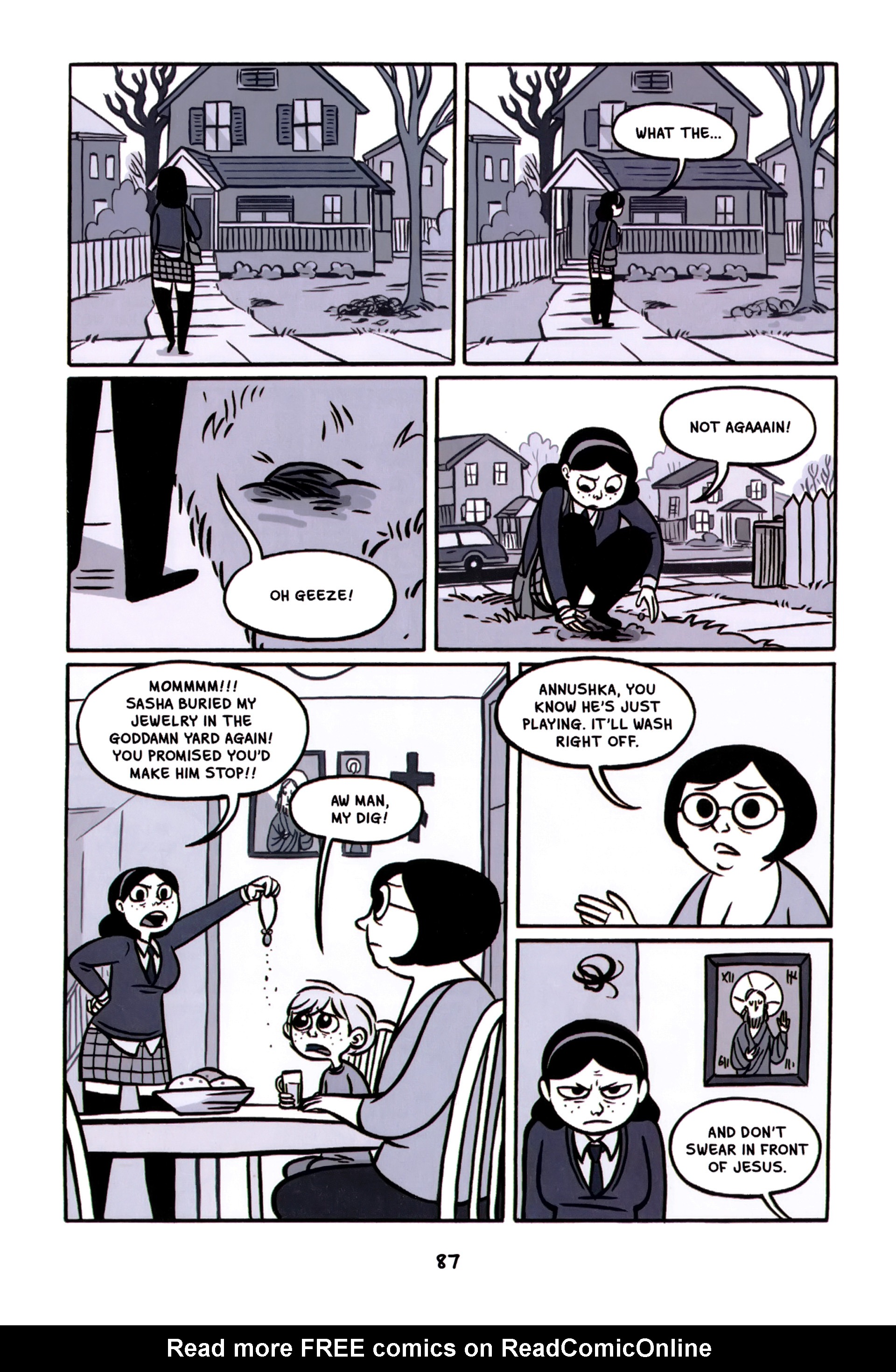 Read online Anya's Ghost comic - Issue #1