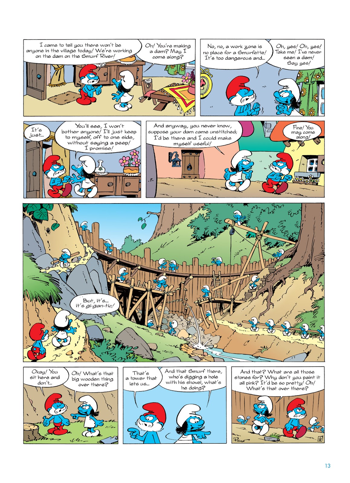 Read online The Smurfs comic - Issue #4