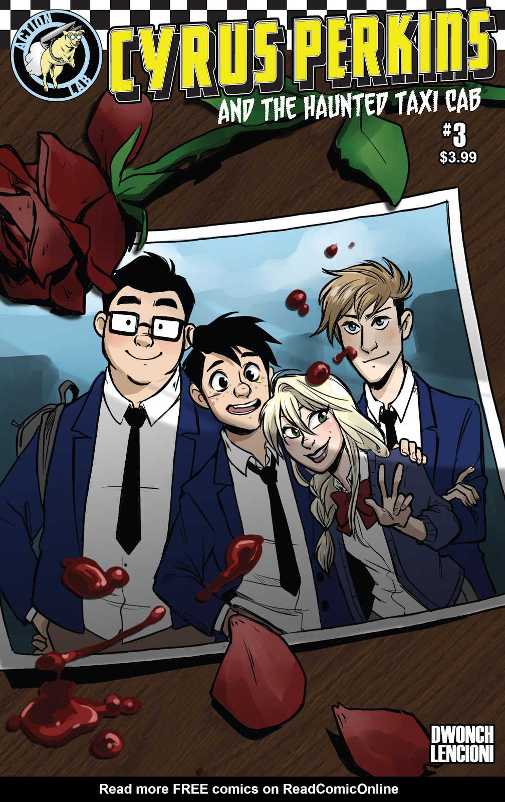 Read online Cyrus Perkins and the Haunted Taxicab comic - Issue # TPB