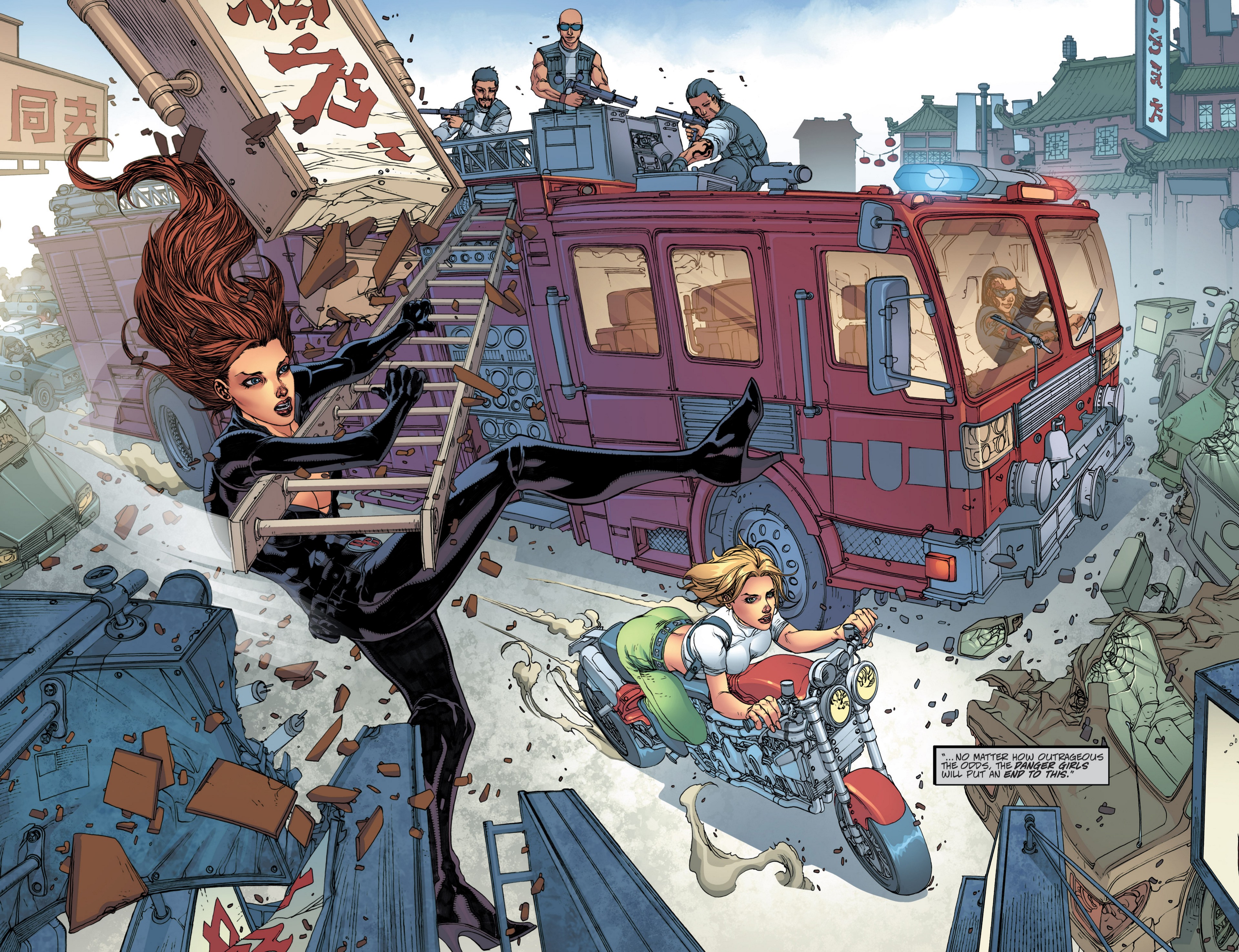 Read online Danger Girl: The Chase comic - Issue #2