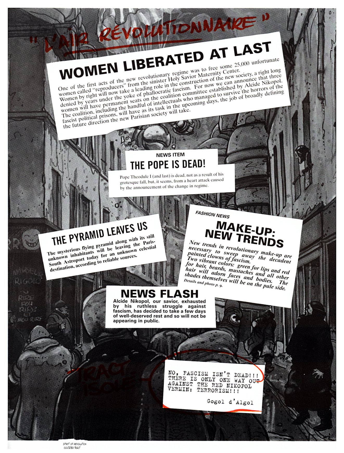 Read online The Nikopol Trilogy comic - Issue # TPB