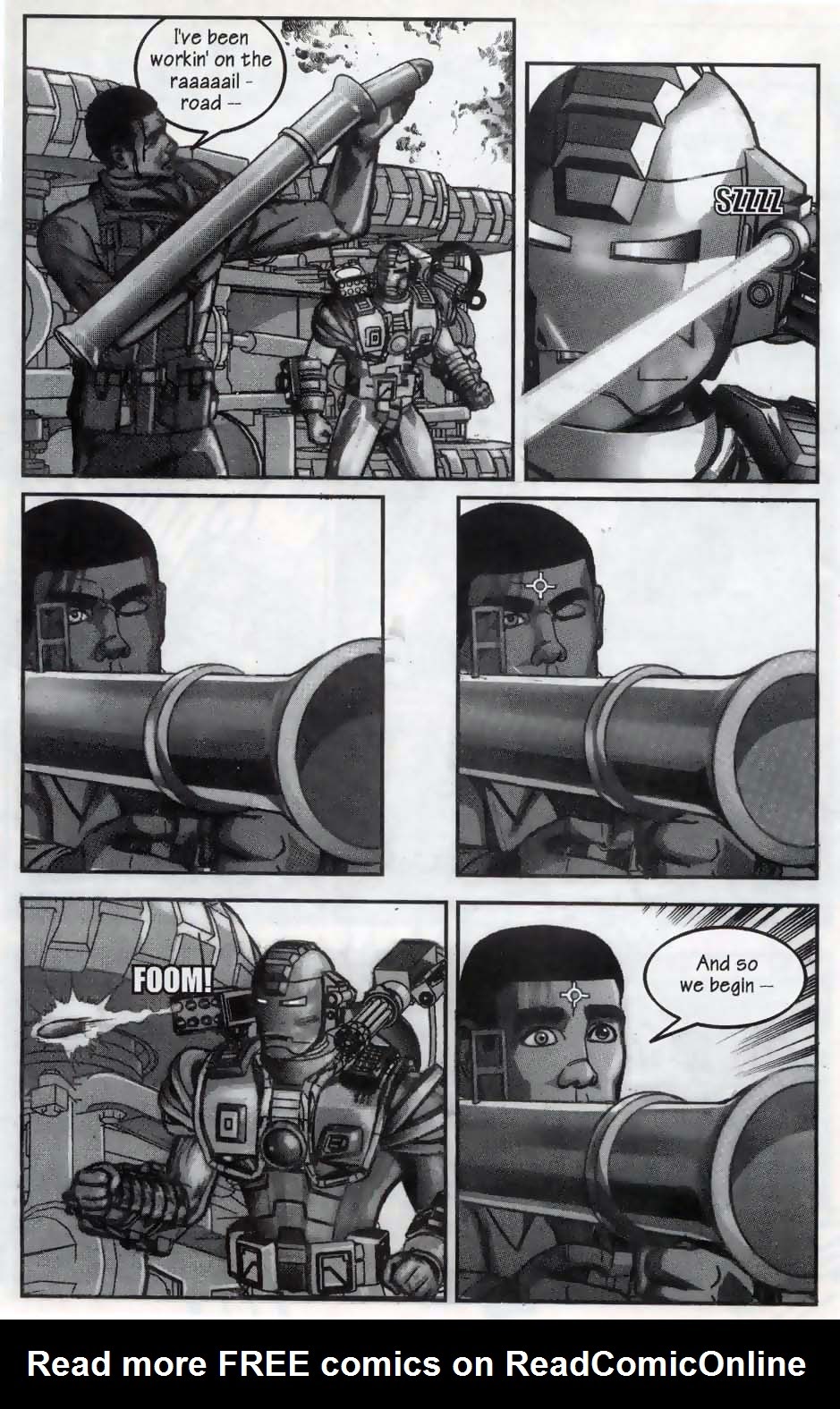 Read online U.S. War Machine comic - Issue #1