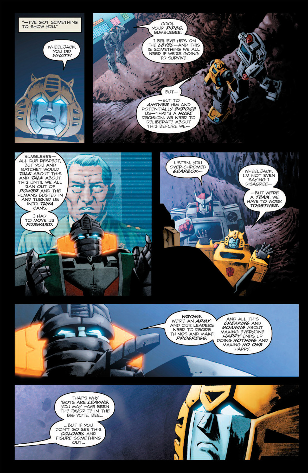 Read online The Transformers: Bumblebee comic - Issue #1