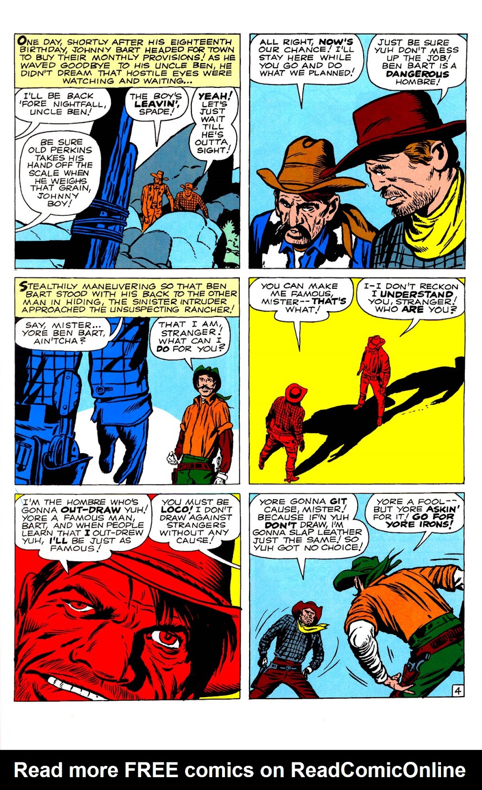 Read online Marvel Westerns: Outlaw Files comic - Issue #Marvel ...