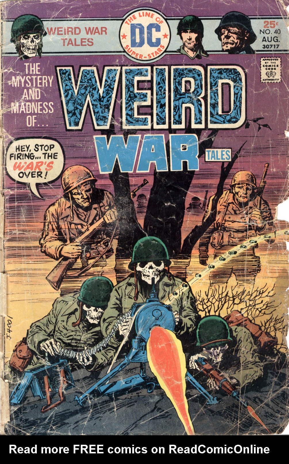 Read online Weird War Tales (1971) comic - Issue #40