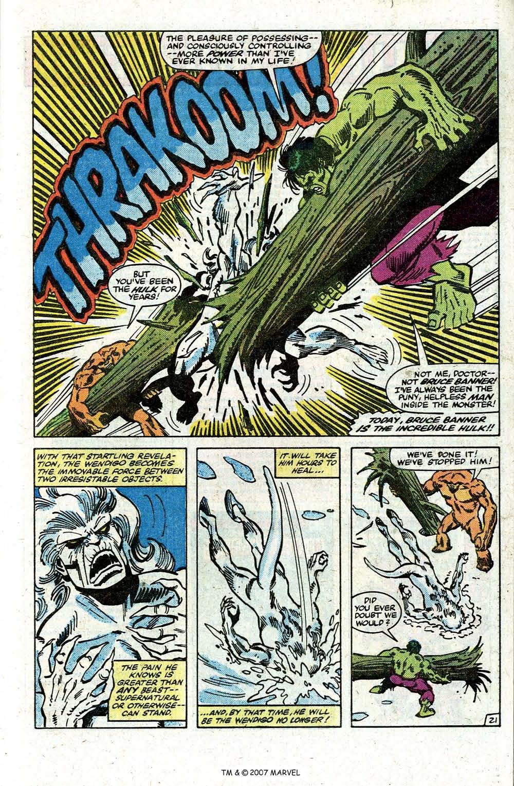 Read online The Incredible Hulk (1968) comic - Issue #272