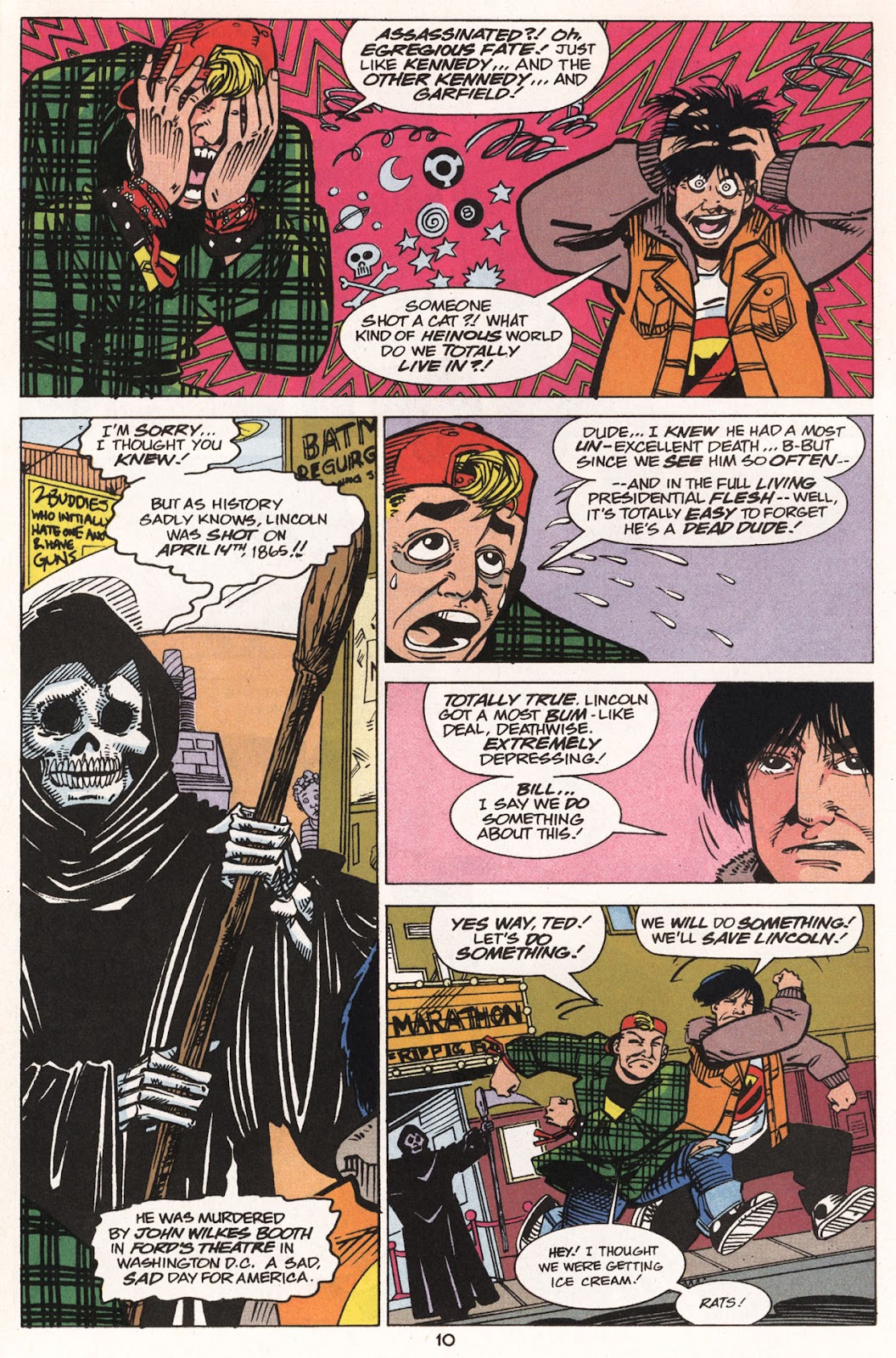 Read online Bill & Ted's Excellent Comic Book comic - Issue #11