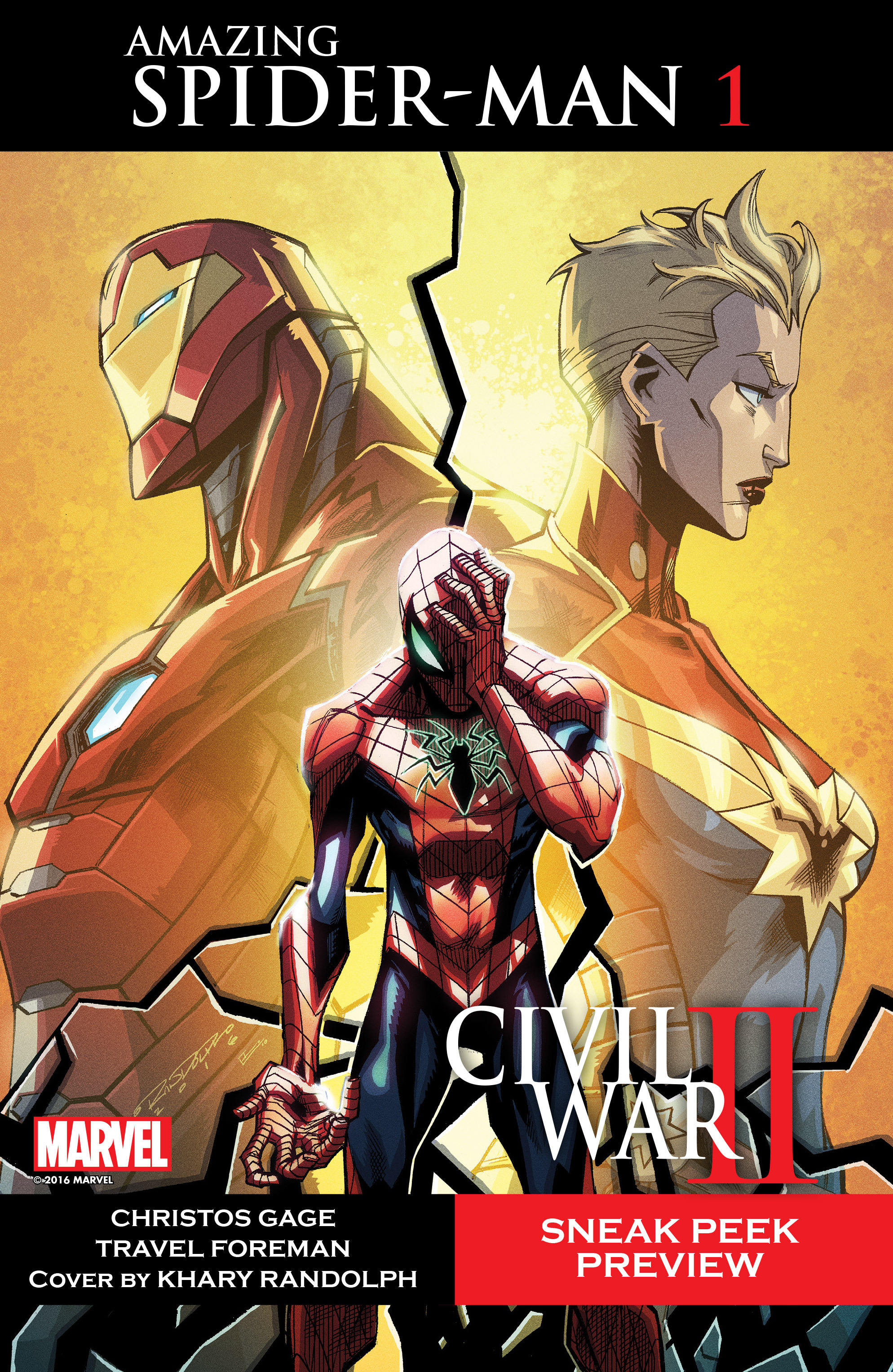 Read online Marvel Civil War II Previews comic - Issue # Full