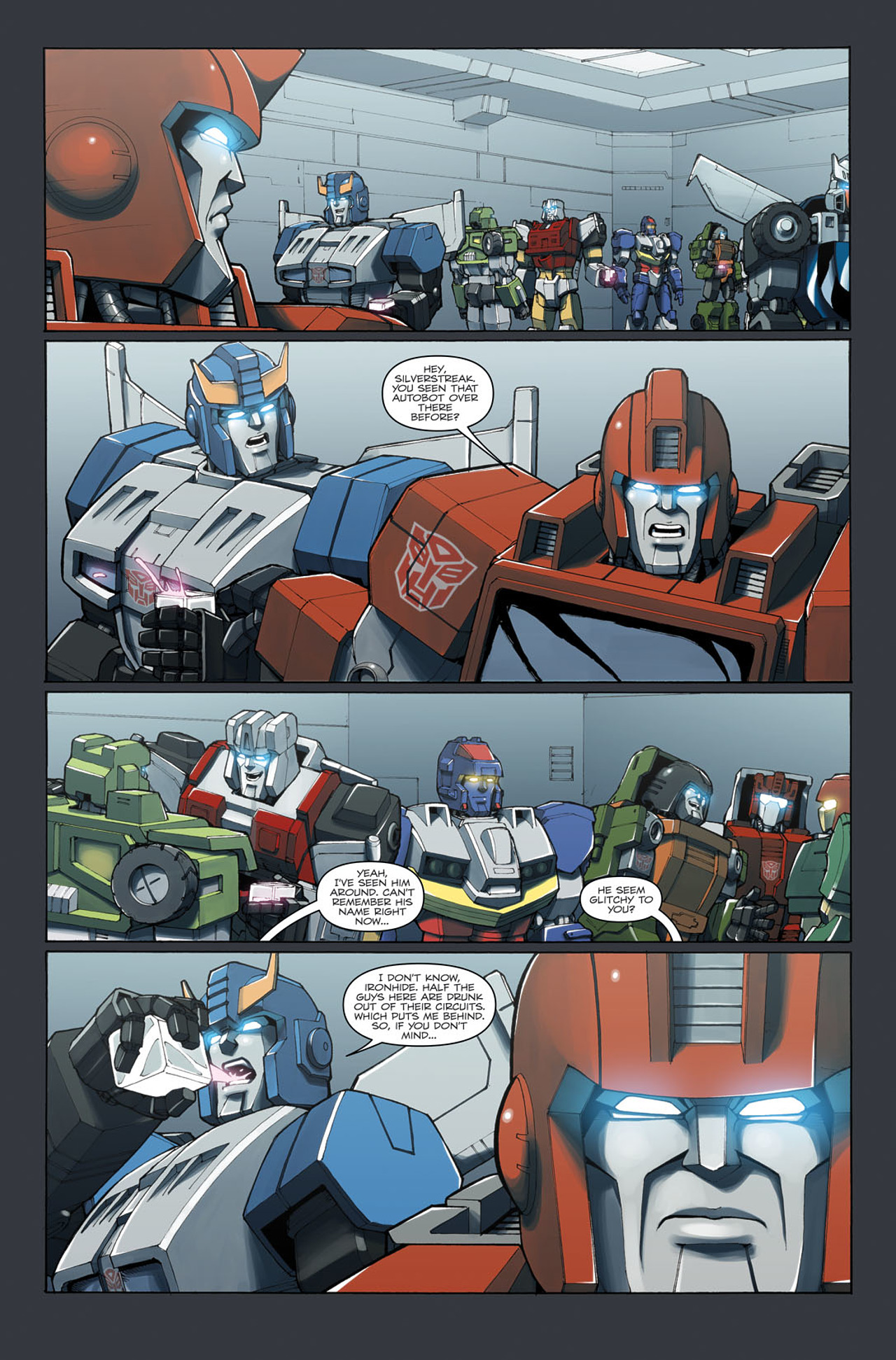 Read online The Transformers: Ironhide comic - Issue #1