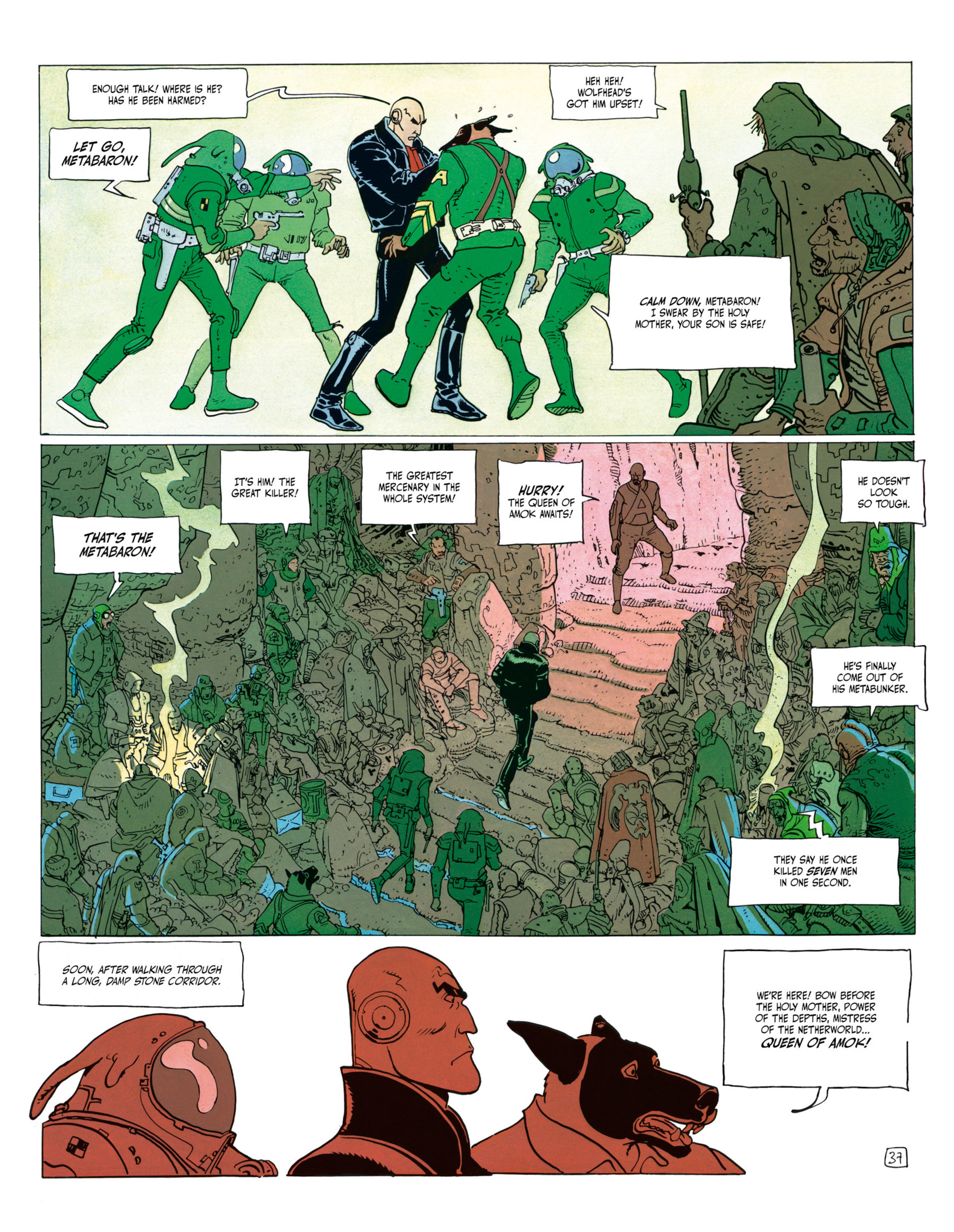 Read online The Incal comic - Issue # TPB 1