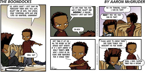Read online The Boondocks Collection comic - Issue # Year 2000