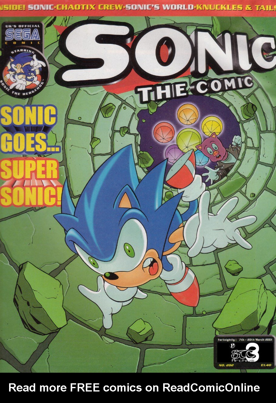 Read online Sonic the Comic comic - Issue #202