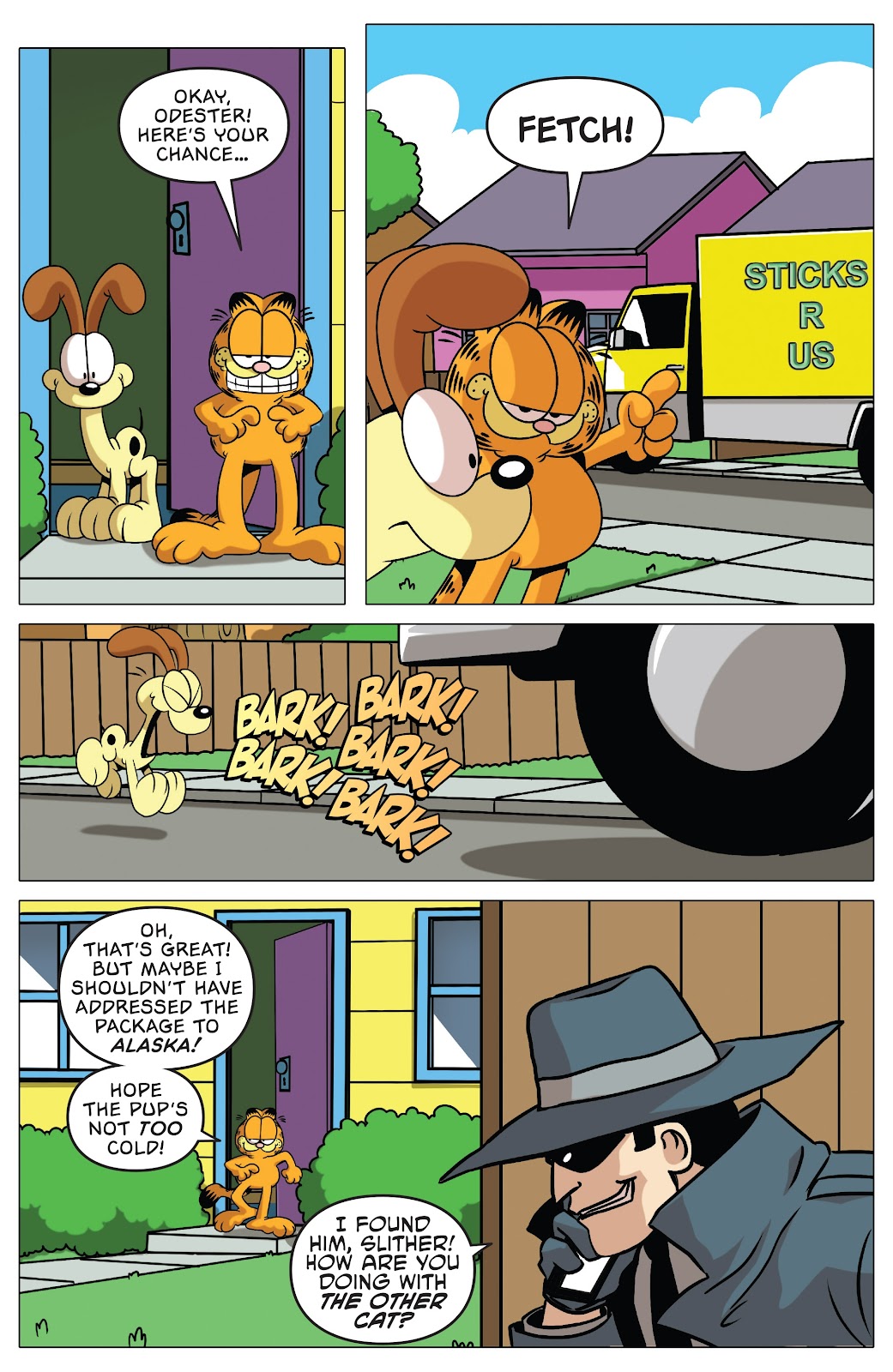 Read online Grumpy Cat/Garfield comic - Issue #1