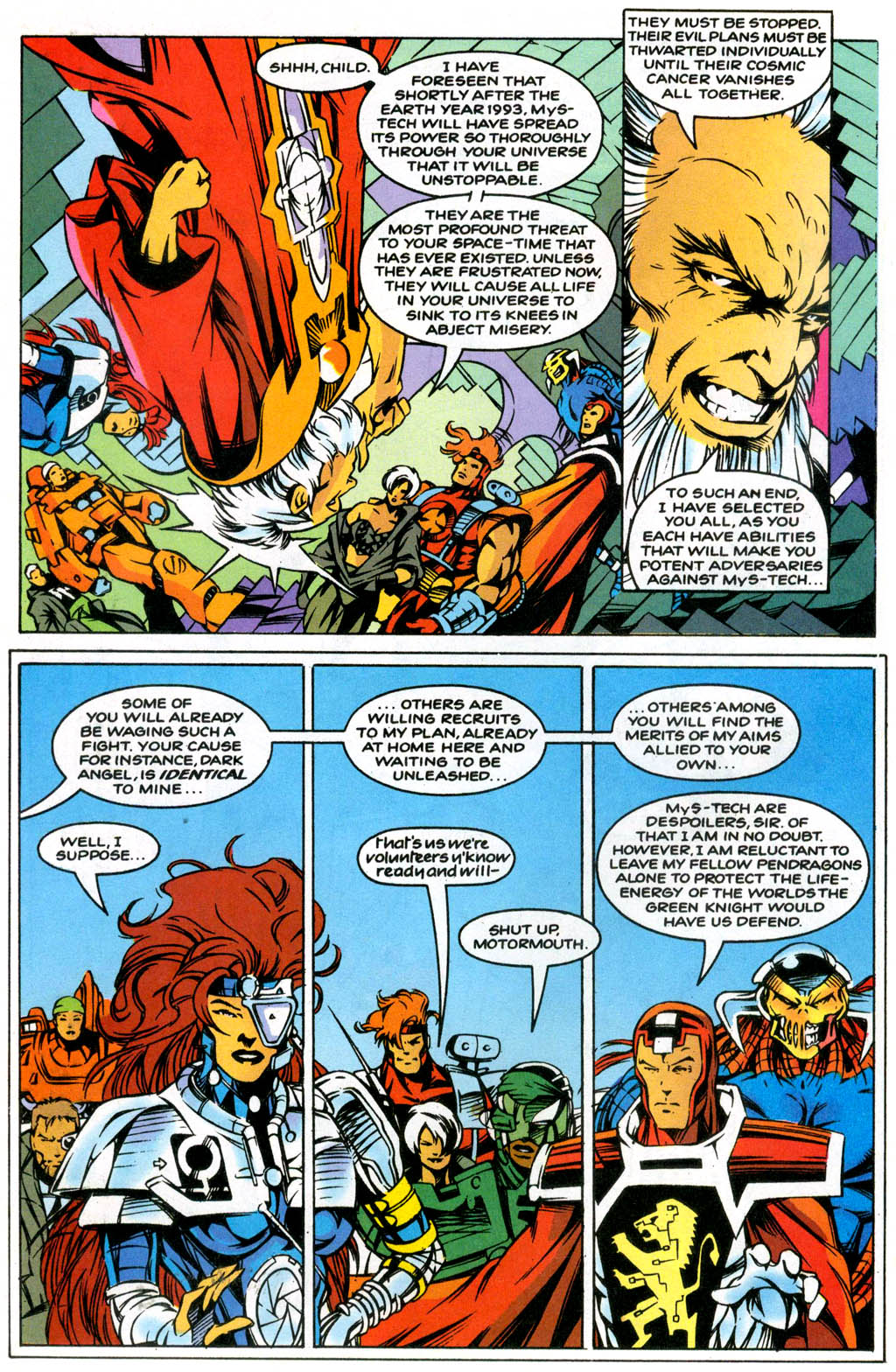 Read online Dark Guard comic - Issue #1