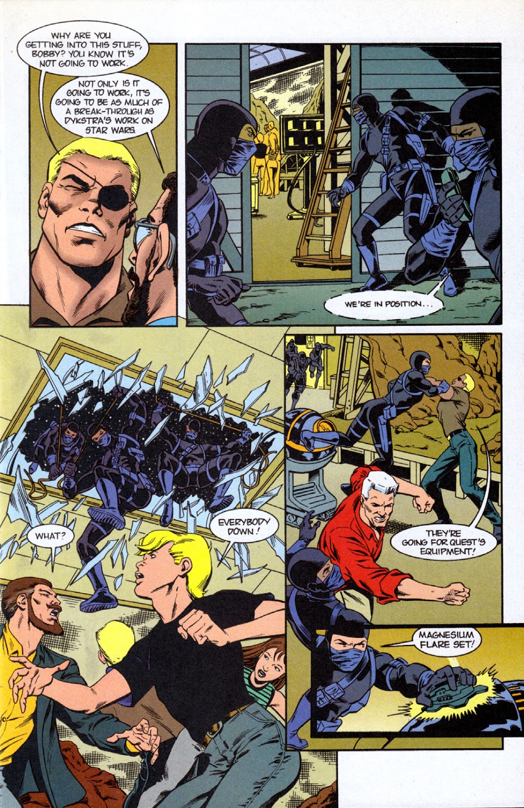 Read online The Real Adventures of Jonny Quest comic - Issue #7