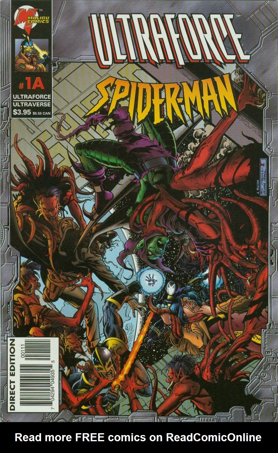 Read online UltraForce/Spider-Man comic - Issue #1A