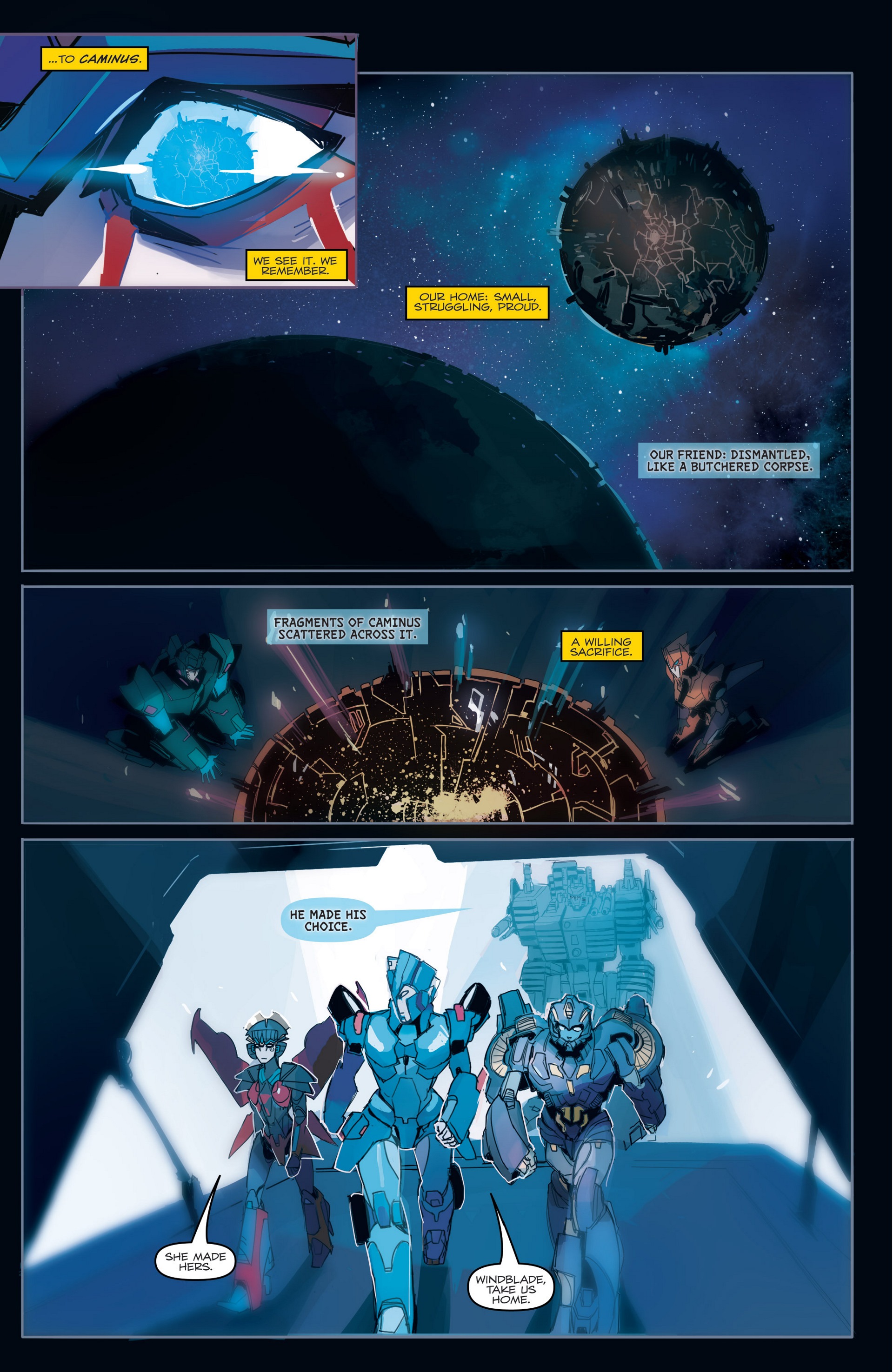Read online The Transformers: Windblade (2014) comic - Issue #4