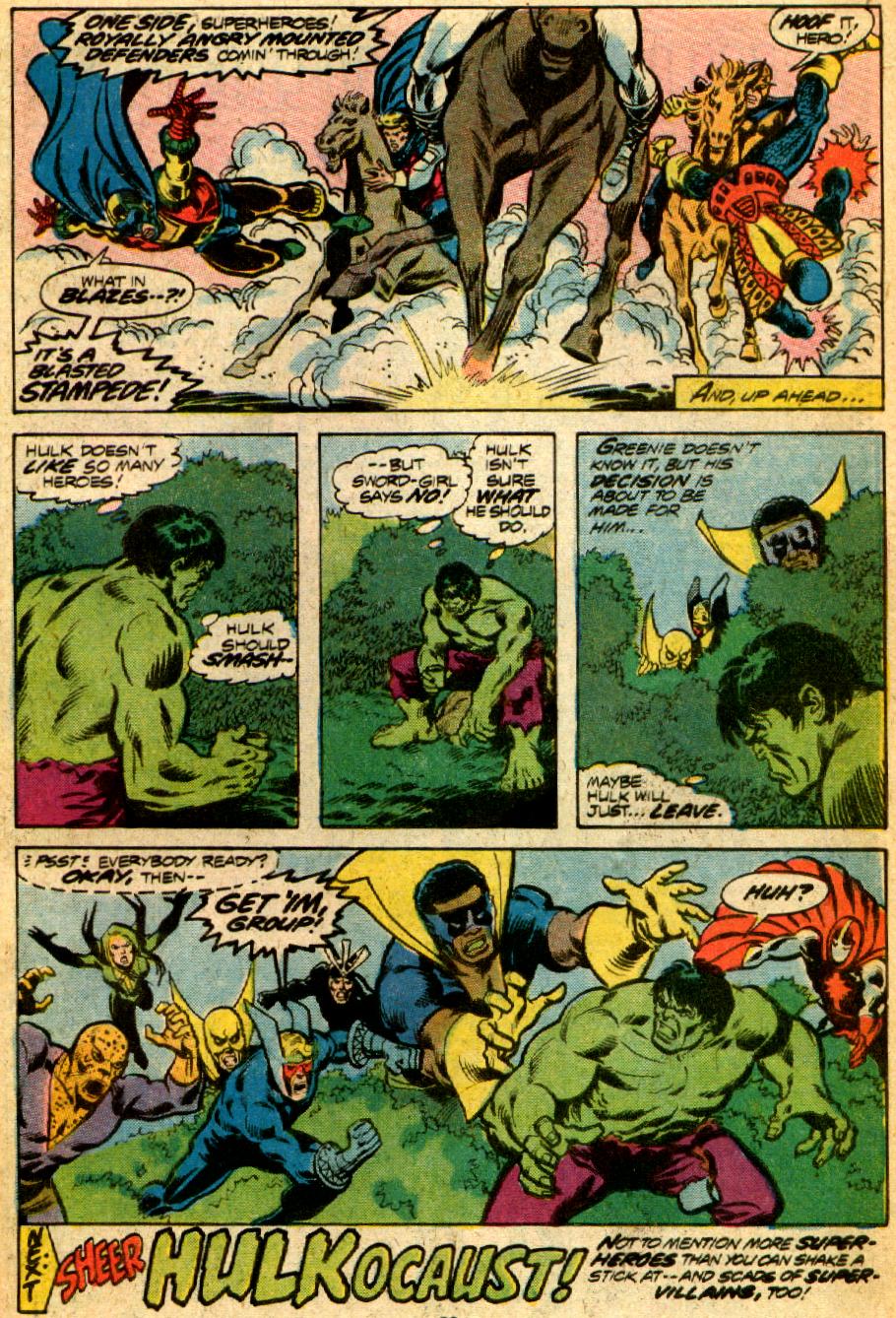 Read online The Defenders (1972) comic - Issue #62