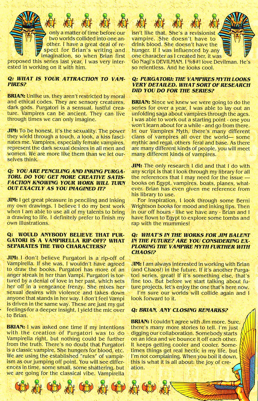 Read online Purgatori: The Vampires Myth comic - Issue #0