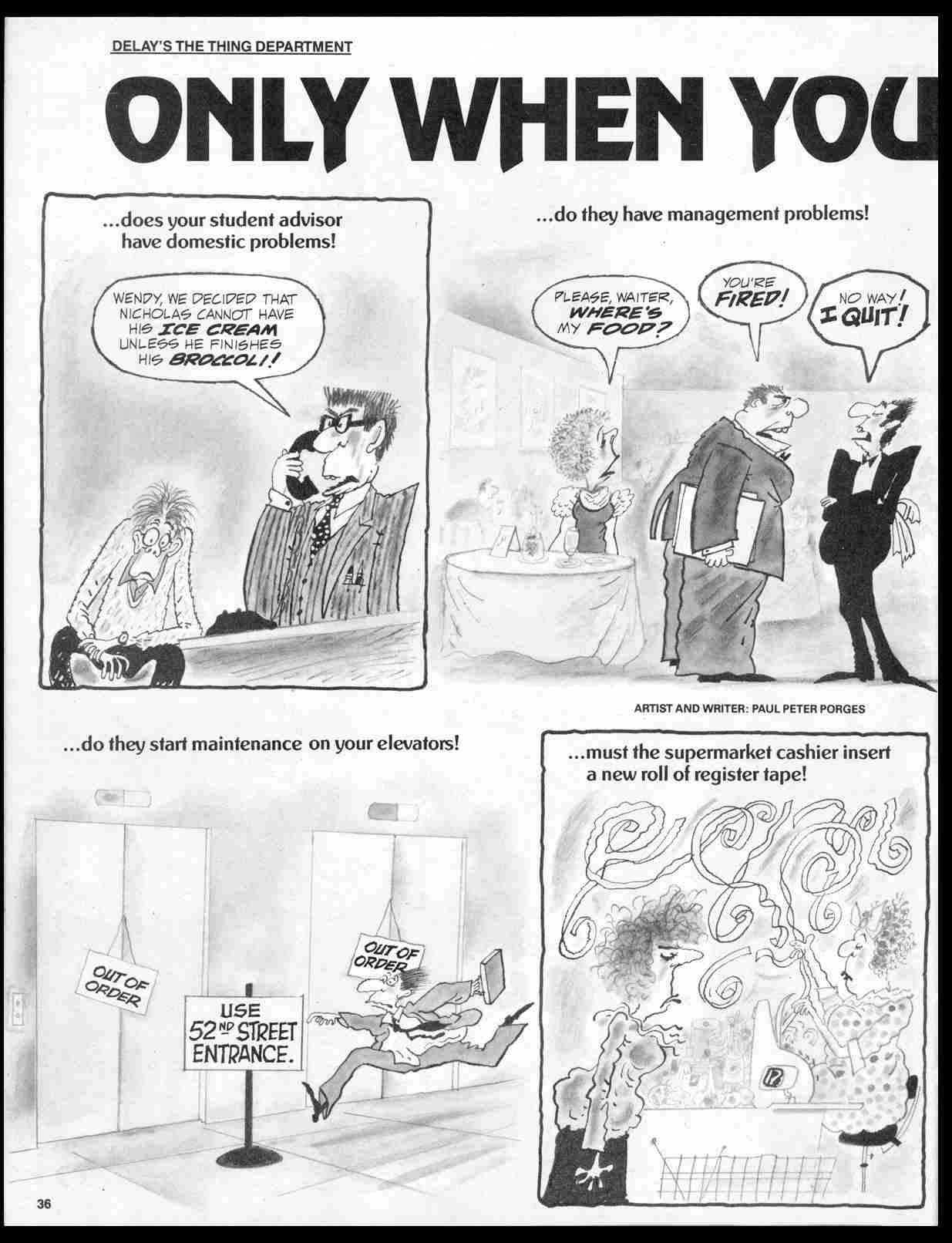 Read online MAD comic - Issue #284