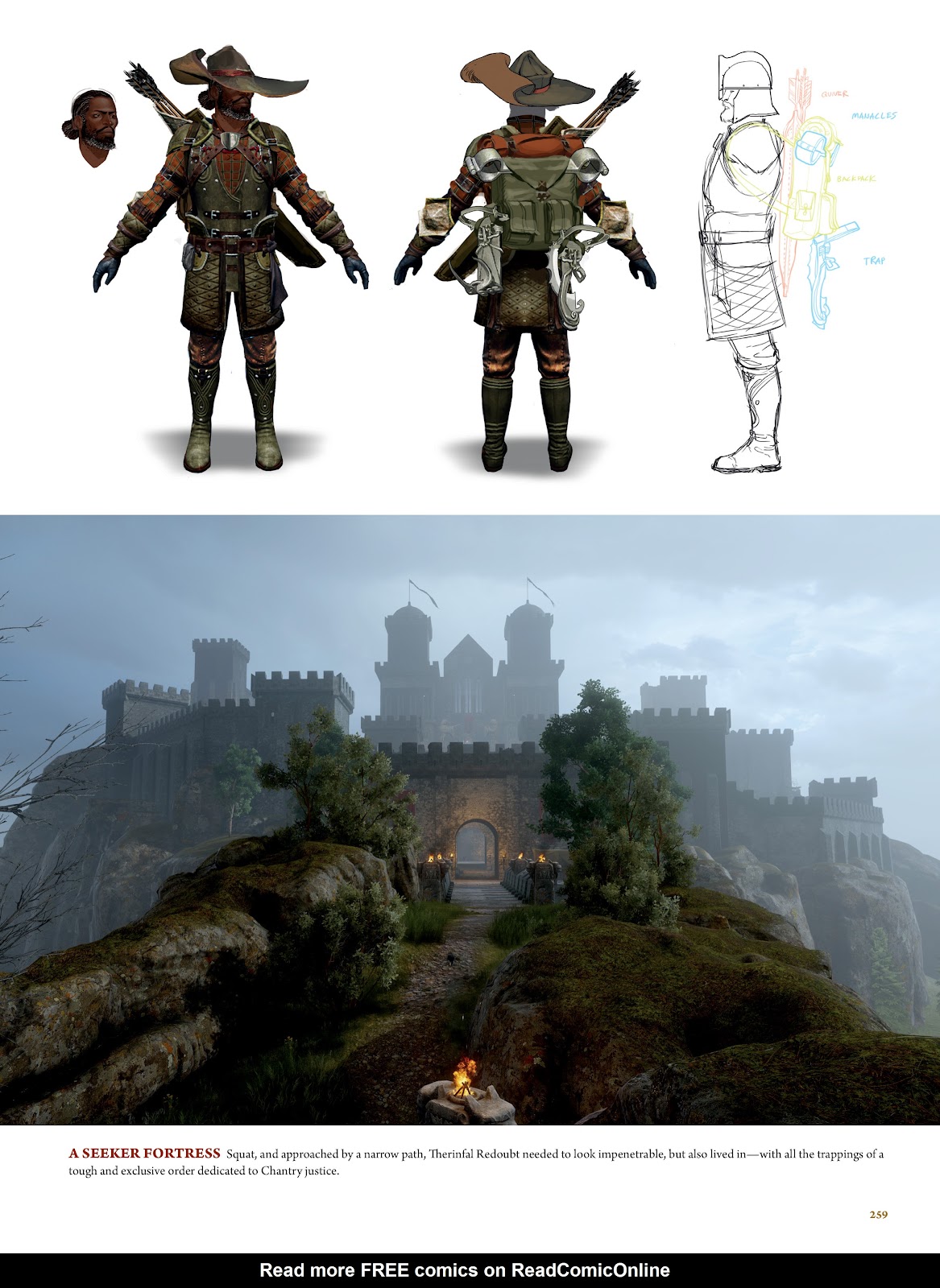 Read online The Art of Dragon Age: Inquisition comic - Issue # TPB (Part 3)