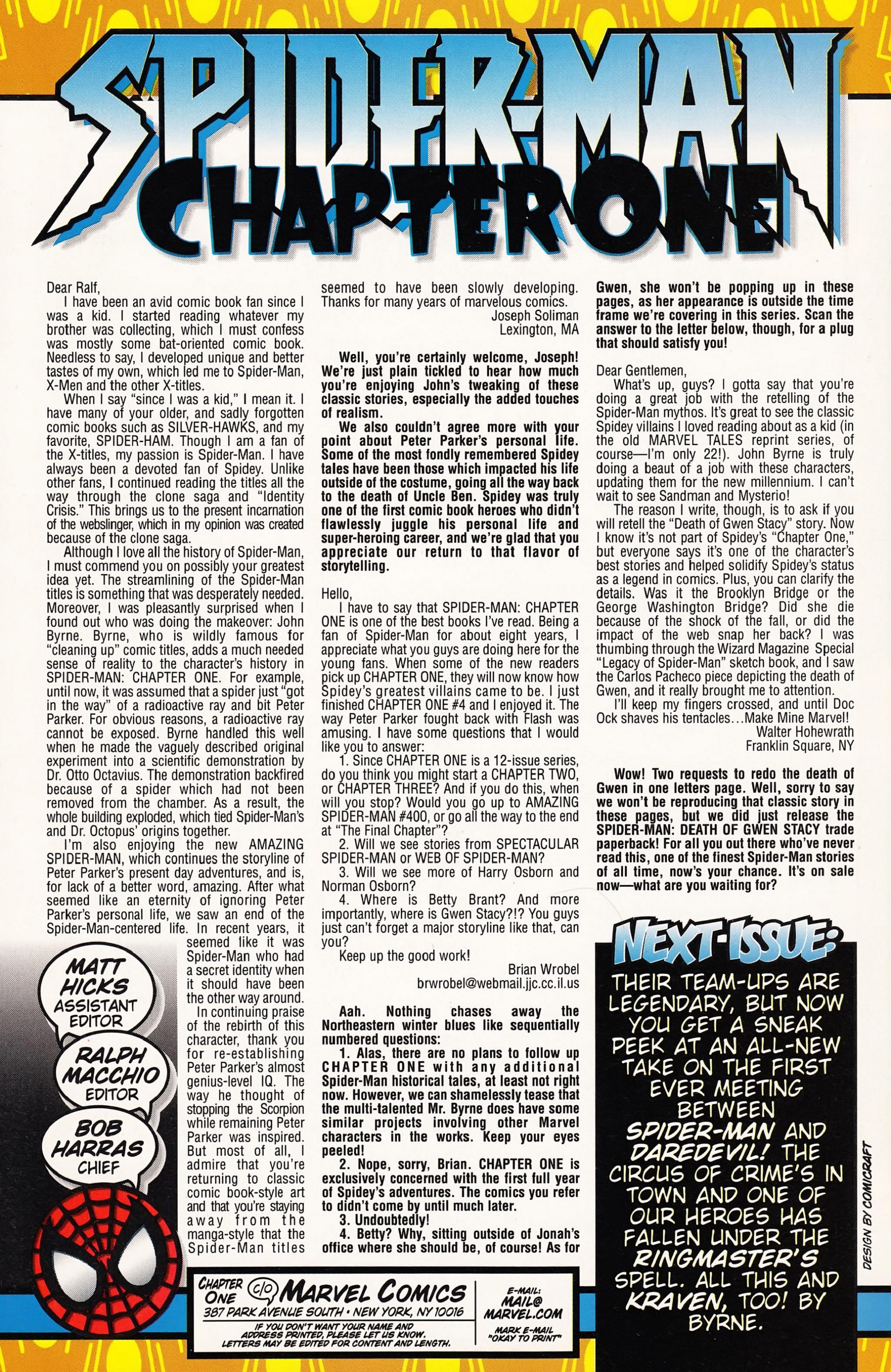 Read online Spider-Man: Chapter One comic - Issue #8